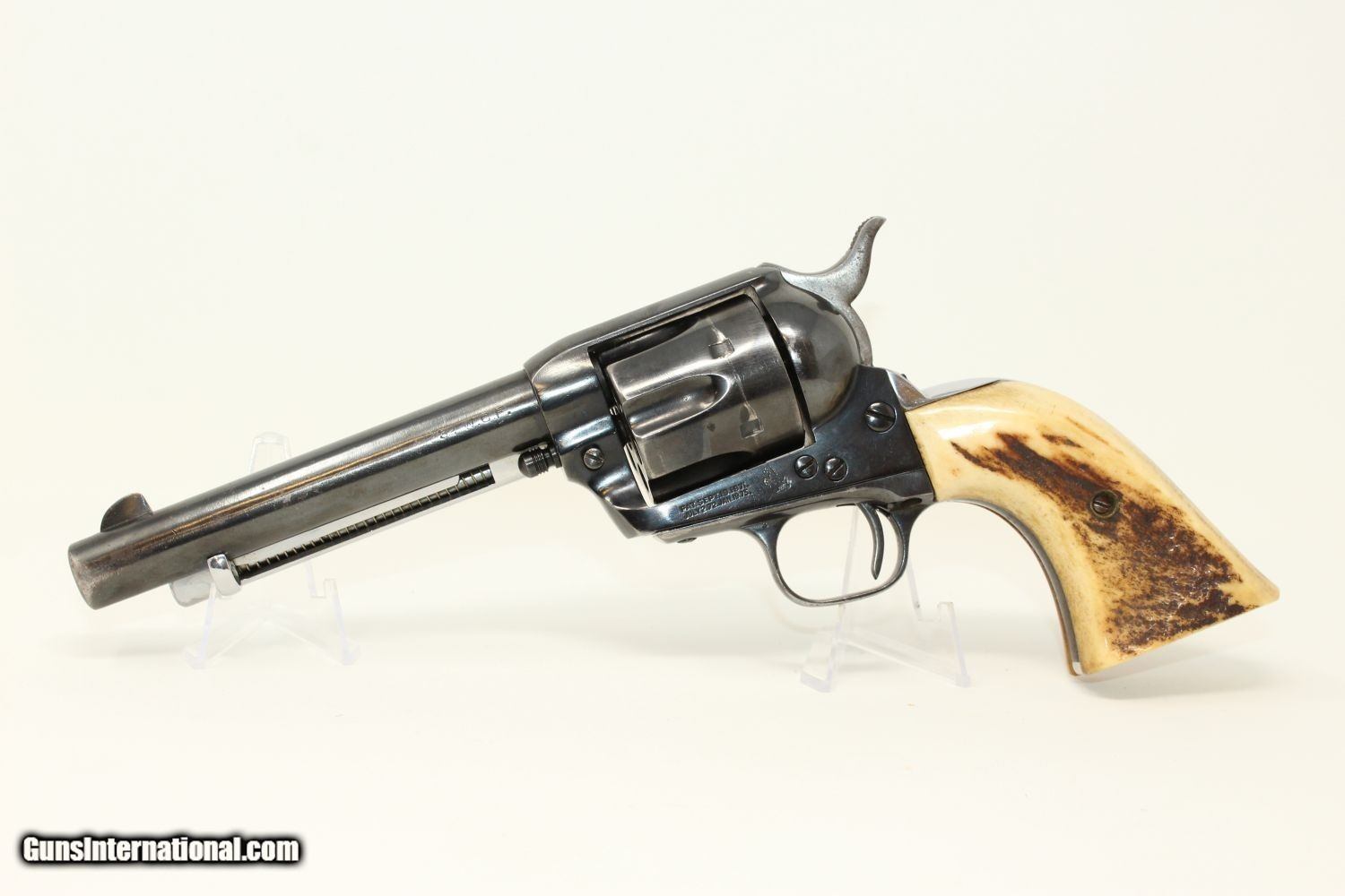 STAG GRIPPED COLT Single Action Army Revolver C&R .32 WCF Colt 6 ...