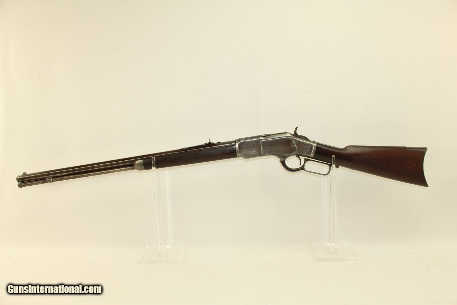 Antique WINCHESTER 1873 Lever Action Rifle in .32-20 WCF w Octagonal ...