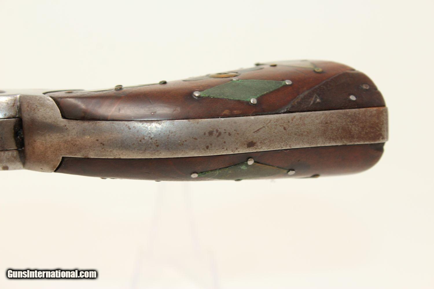 NAVY marked CIVIL WAR Antique WHITNEY .36 Revolver Solid Frame Revolver ...