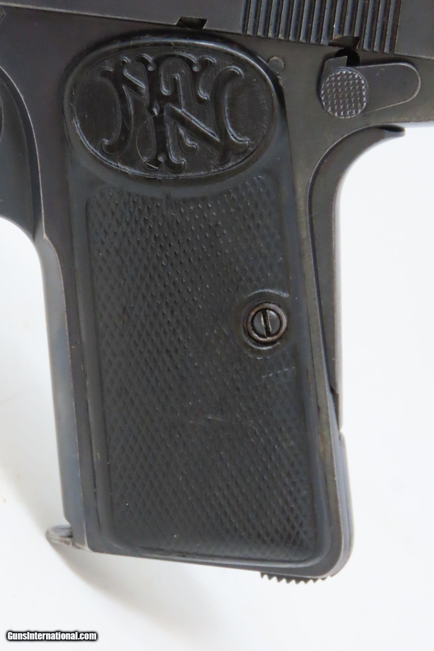 FN Model 1910 .32 ACP Pocket Pistol FABRIQUE NATIONALE 7.65x17mm C&R Belgian Belgium Made ...