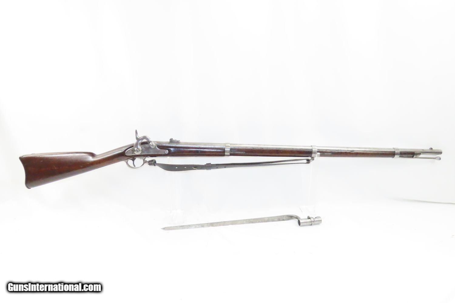 c1862 CIVIL WAR Antique US SPRINGFIELD ARMORY Model 1861 “EVERYMAN’S ...