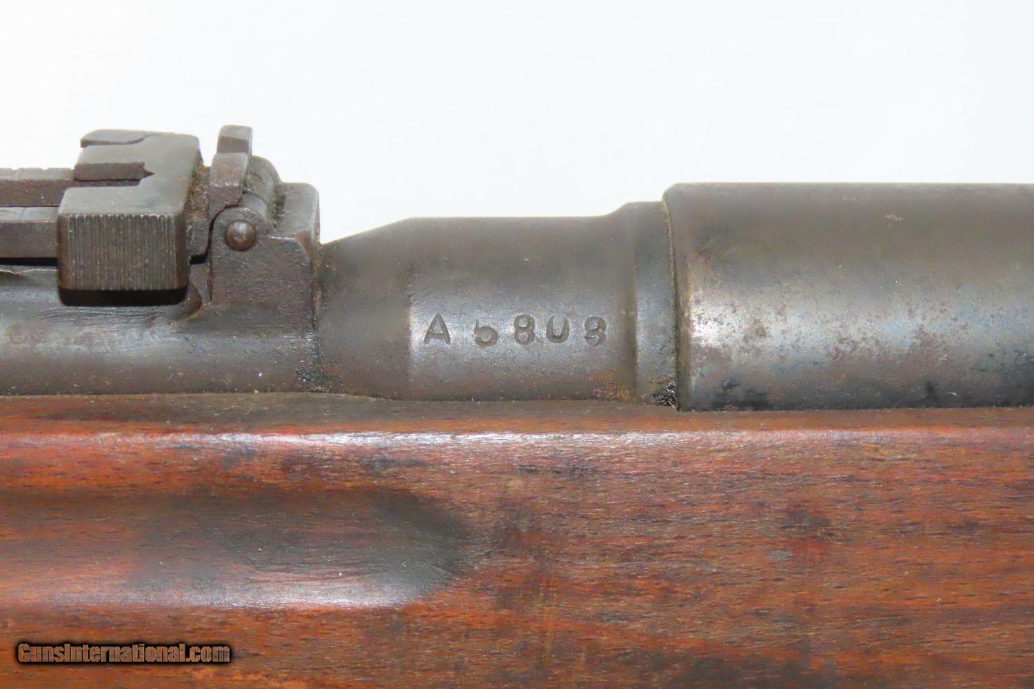 WORLD WAR II Era Italian Made JAPANESE CARCANO Type I C&R 6.5mm NAVY ...