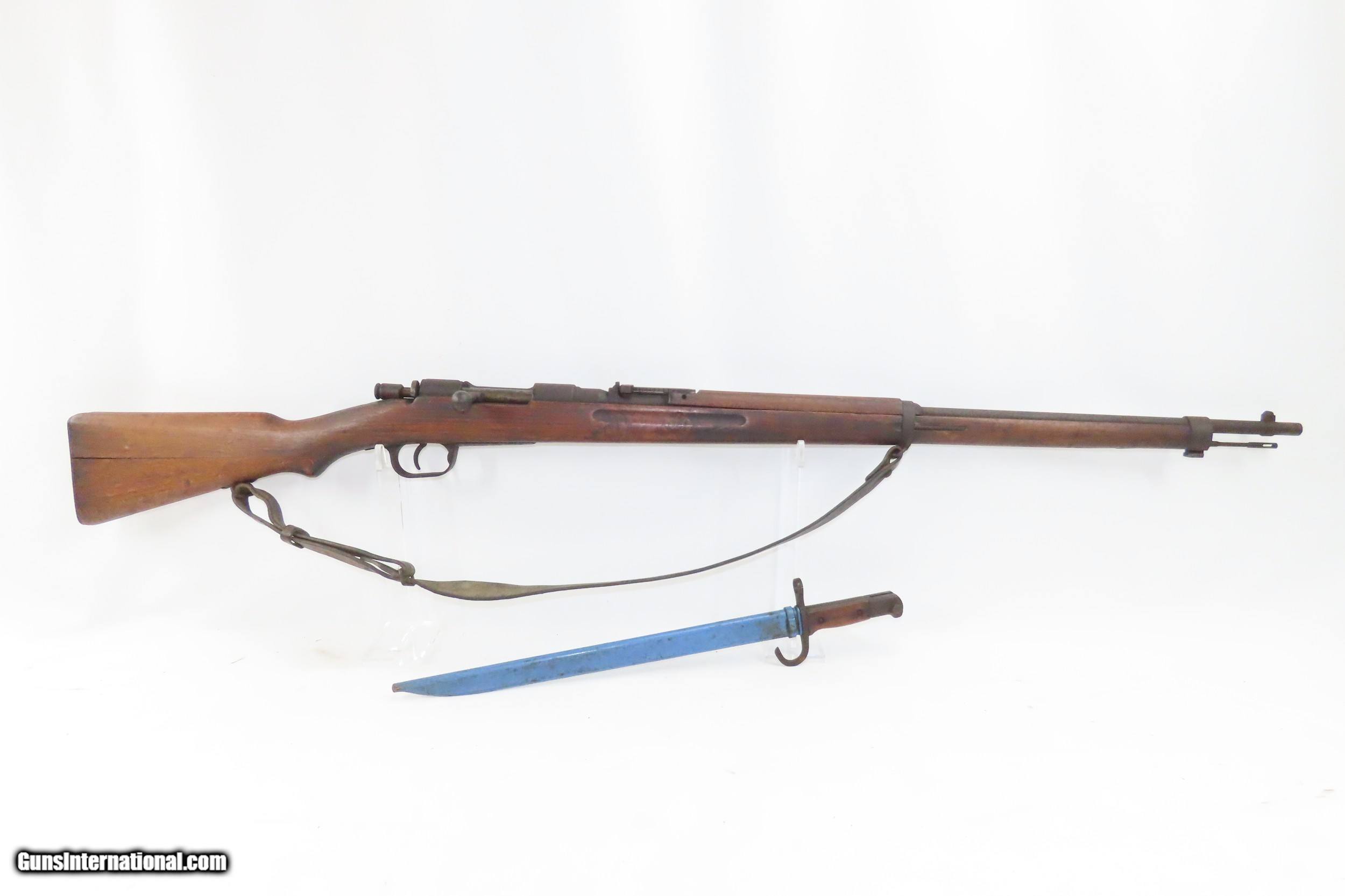 WORLD WAR II Era Italian Made JAPANESE CARCANO Type I C&R 6.5mm NAVY ...