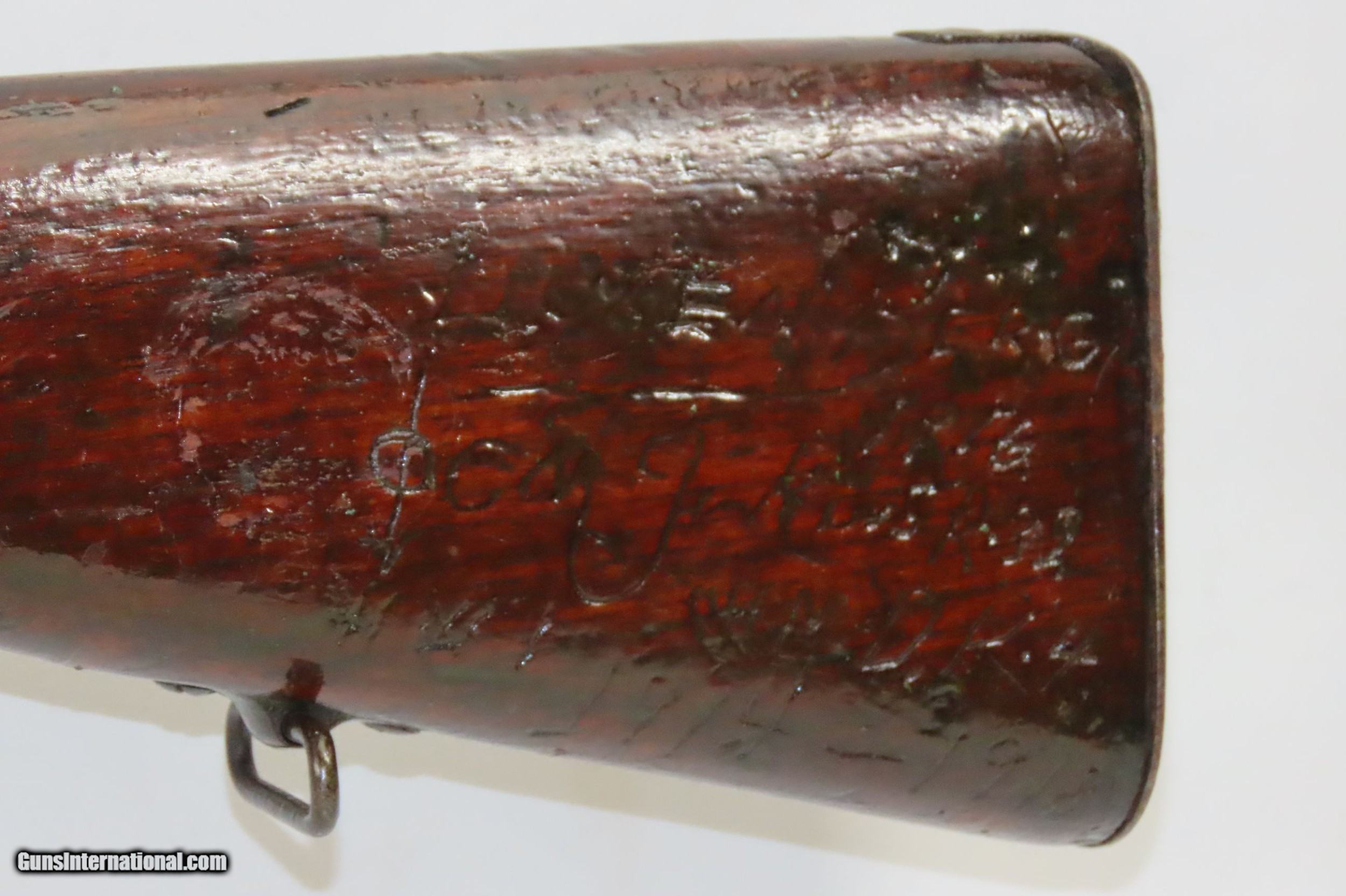 Japanese KOISHIKAWA ARSENAL Made SIAMESE Contract Type 46 Mauser Rifle C&R Early 20th Century ...