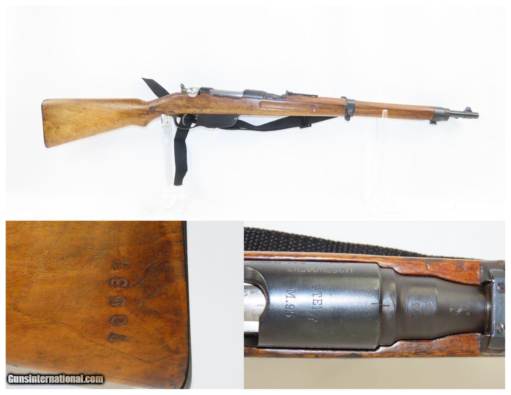 Austrian STEYR M95/30 Straight Pull MANNLICHER 8x56 Bolt Action C&R ...