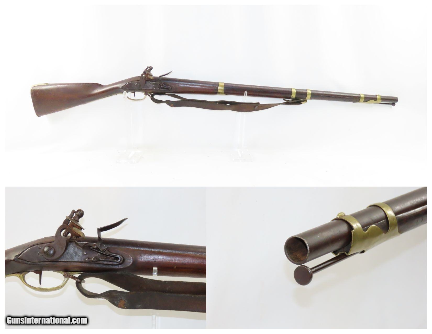 FRENCH/AMERICAN Model 1766 Charleville Type FLINTLOCK CARBINE Militia ...