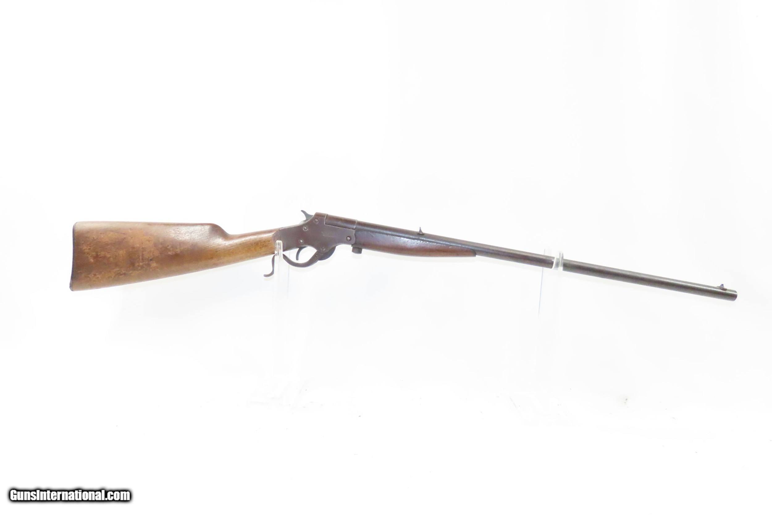 J. STEVENS ARMS Co. No. 12 “MARKSMAN” .22 Caliber RF Single Shot Rifle ...