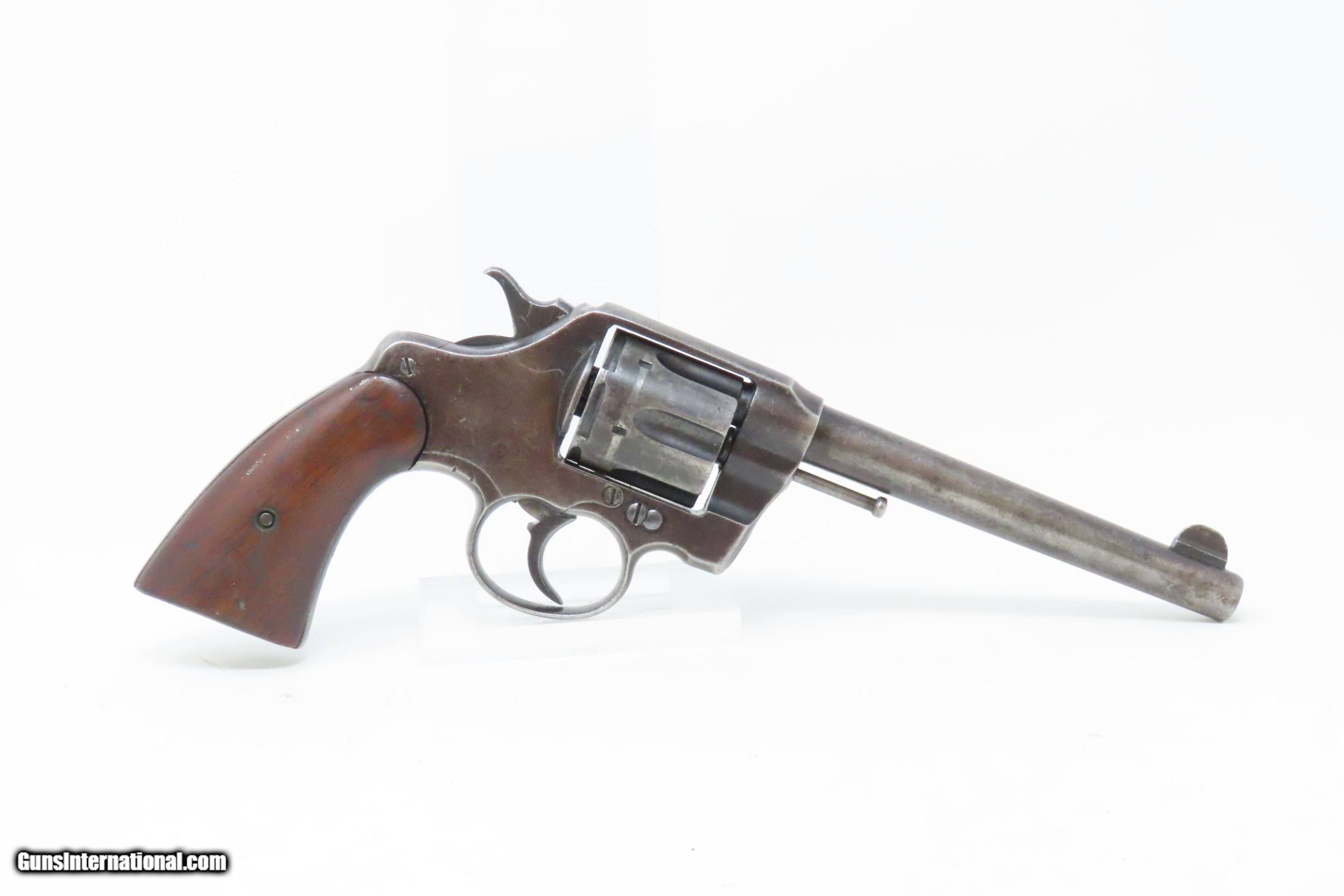 c1907 mfr. COLT NEW ARMY & NAVY .41 Caliber Double Action REVOLVER C&R 1892 First DA Swing Out ...