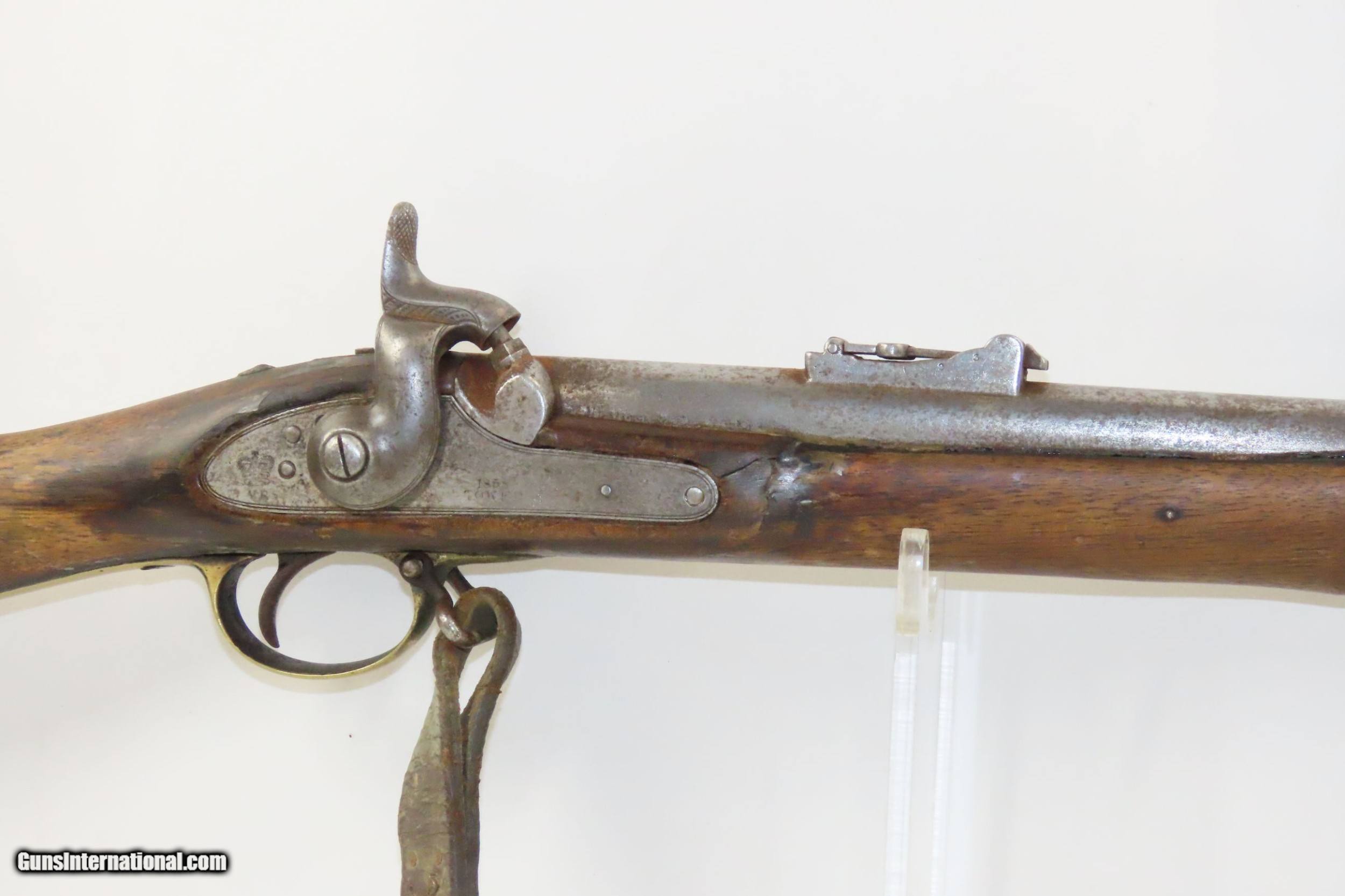 CIVIL WAR Era Antique TOWER Marked ENFIELD Pattern 1853 Perc. Rifle ...