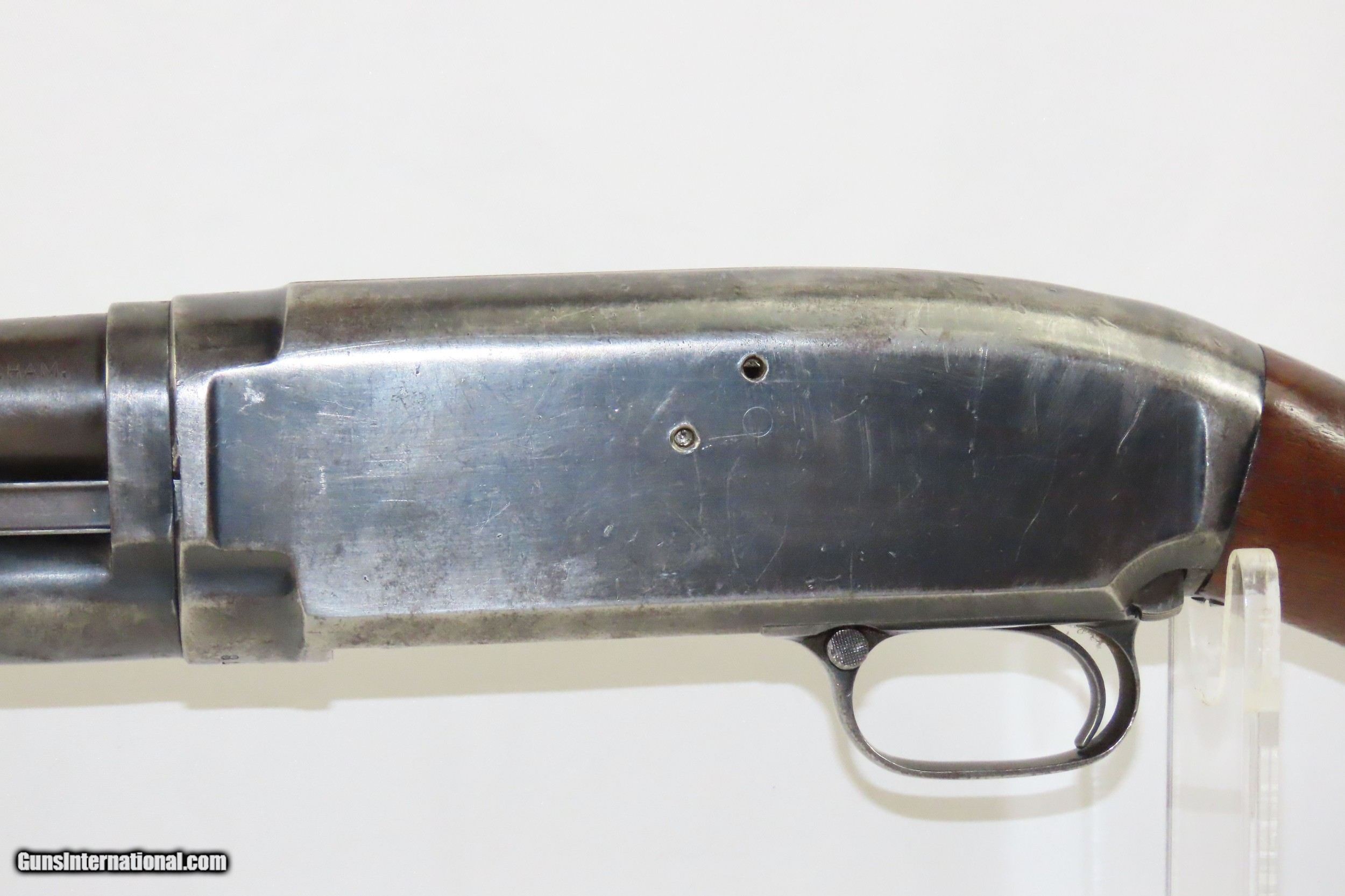 World War 2 US Marked WINCHESTER Model 12 TRENCH SHOTGUN w/FLAMING BOMB ...