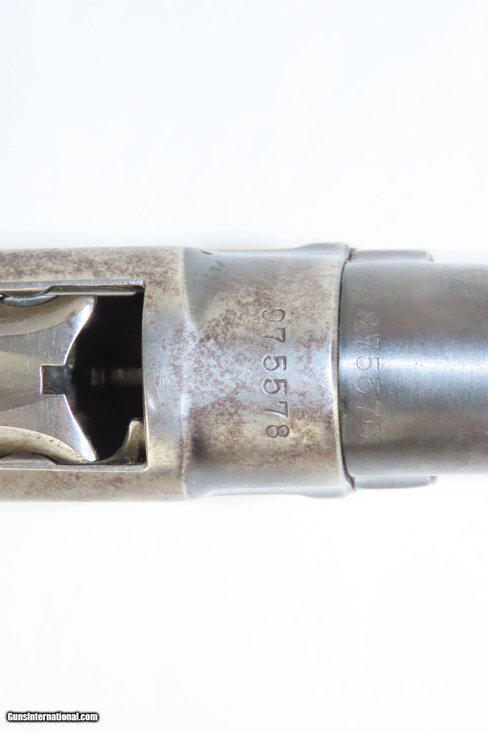 World War 2 US Marked WINCHESTER Model 12 TRENCH SHOTGUN w/FLAMING BOMB ...