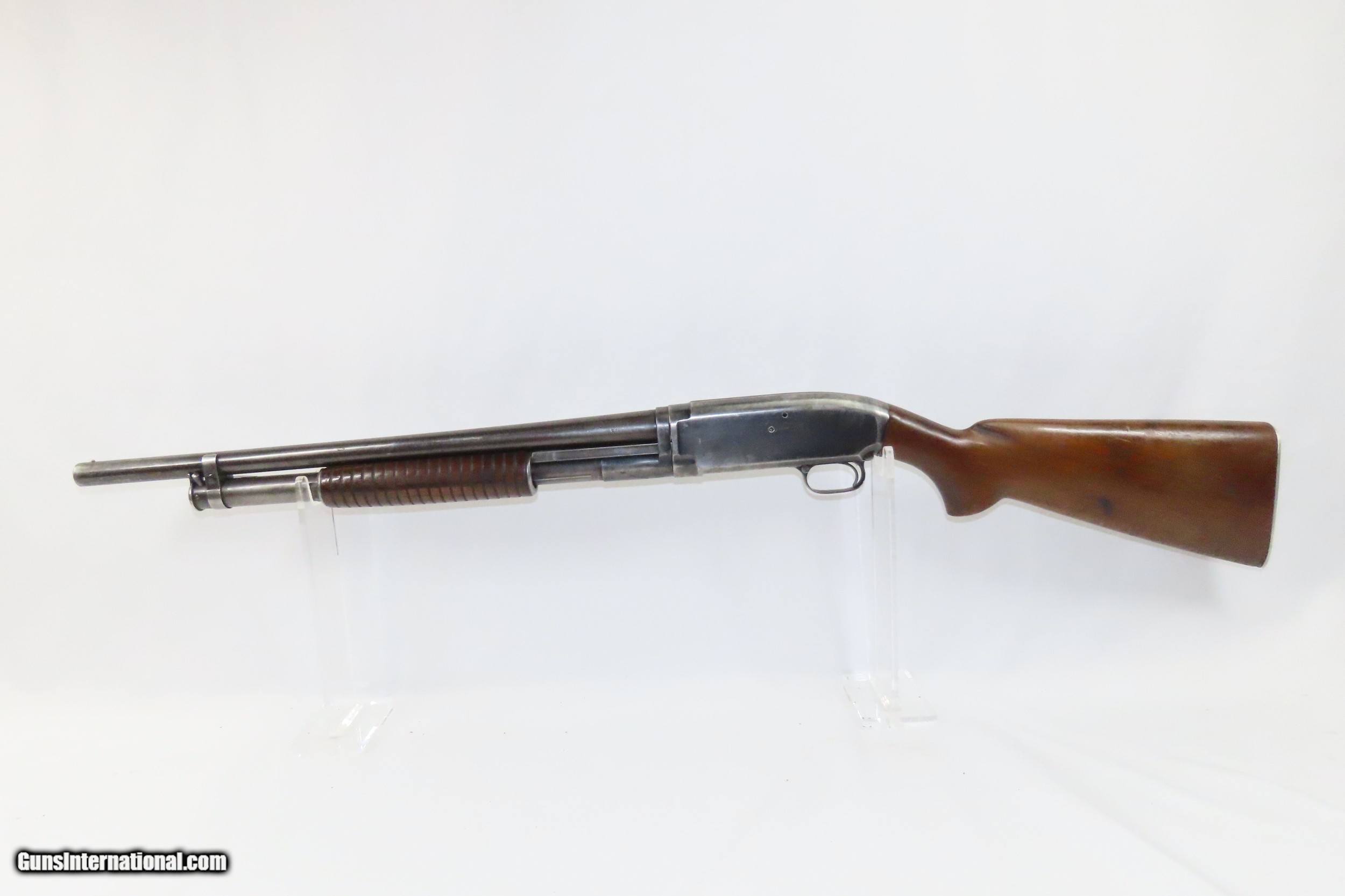 World War 2 US Marked WINCHESTER Model 12 TRENCH SHOTGUN w/FLAMING BOMB ...