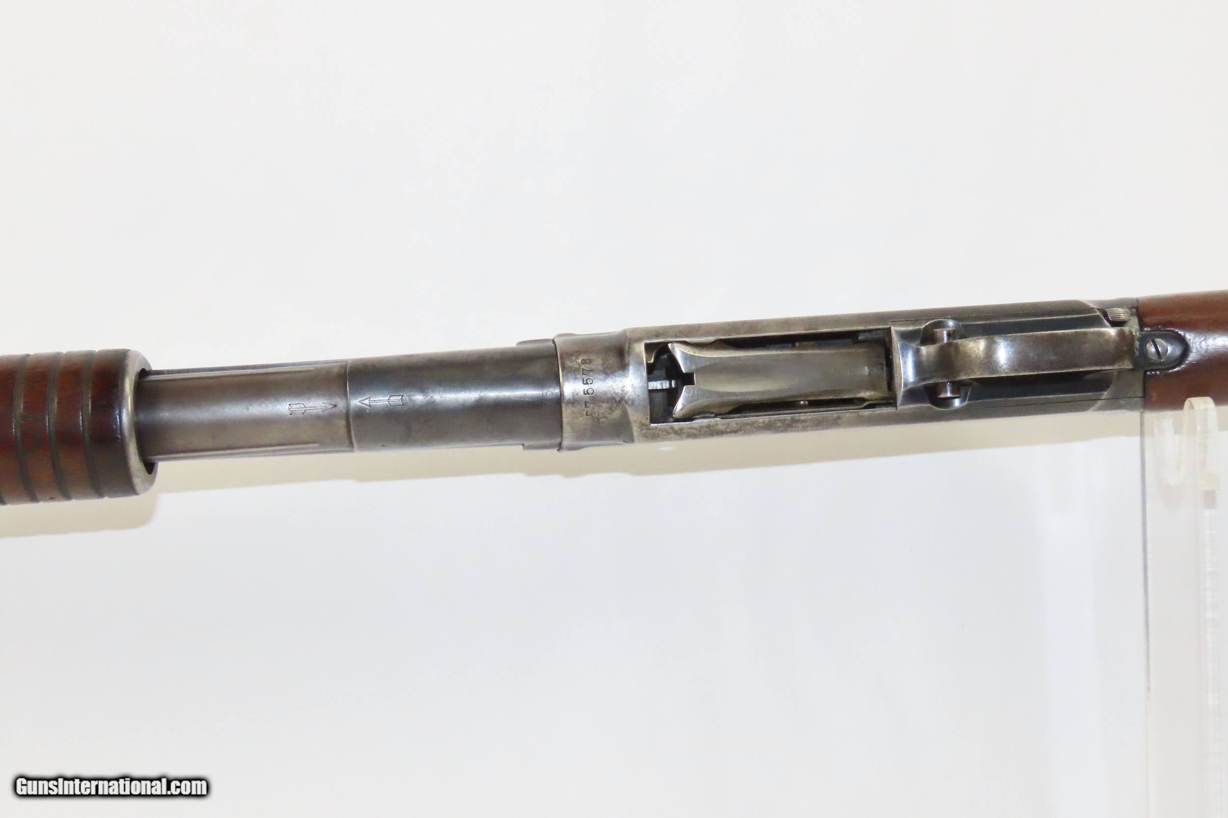 World War 2 US Marked WINCHESTER Model 12 TRENCH SHOTGUN w/FLAMING BOMB ...