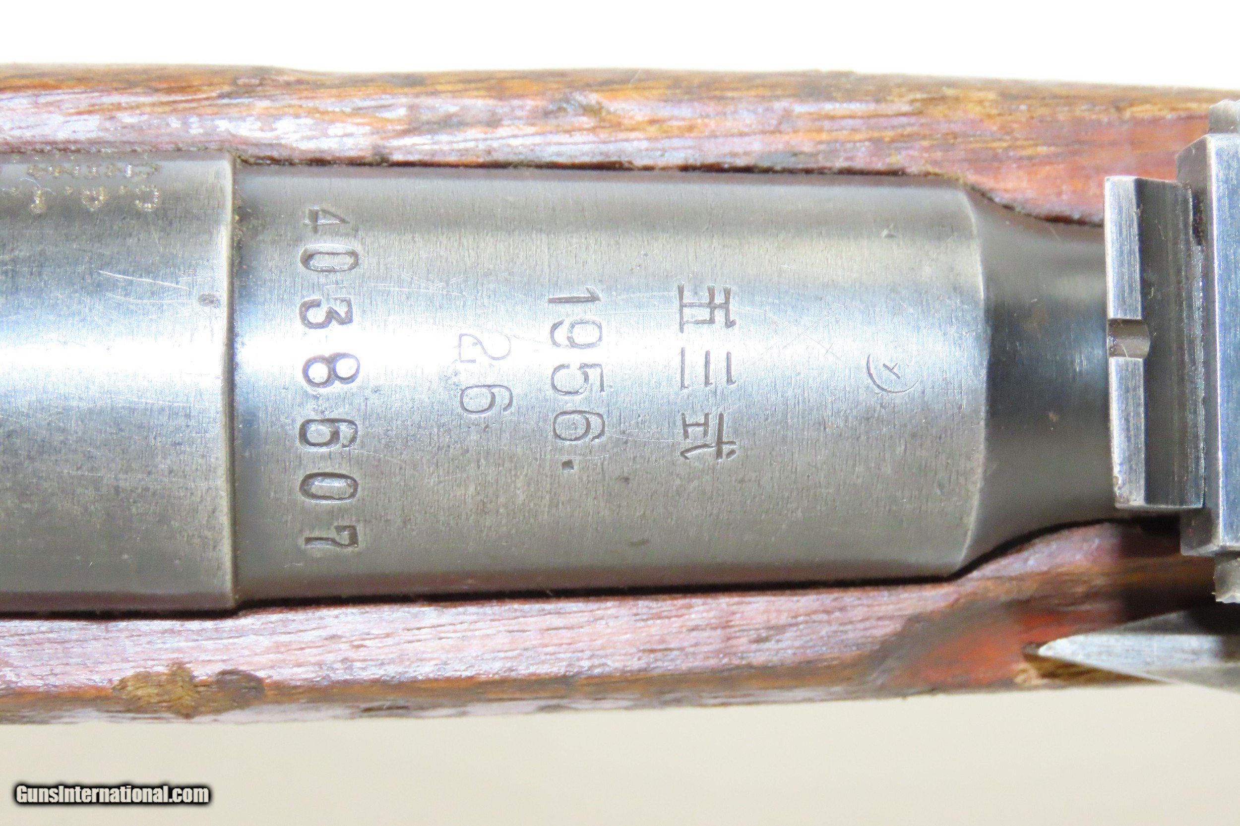 CHINESE Produced Type 53 BOLT ACTION 7.62mm C&R Carbine with SPIKE ...