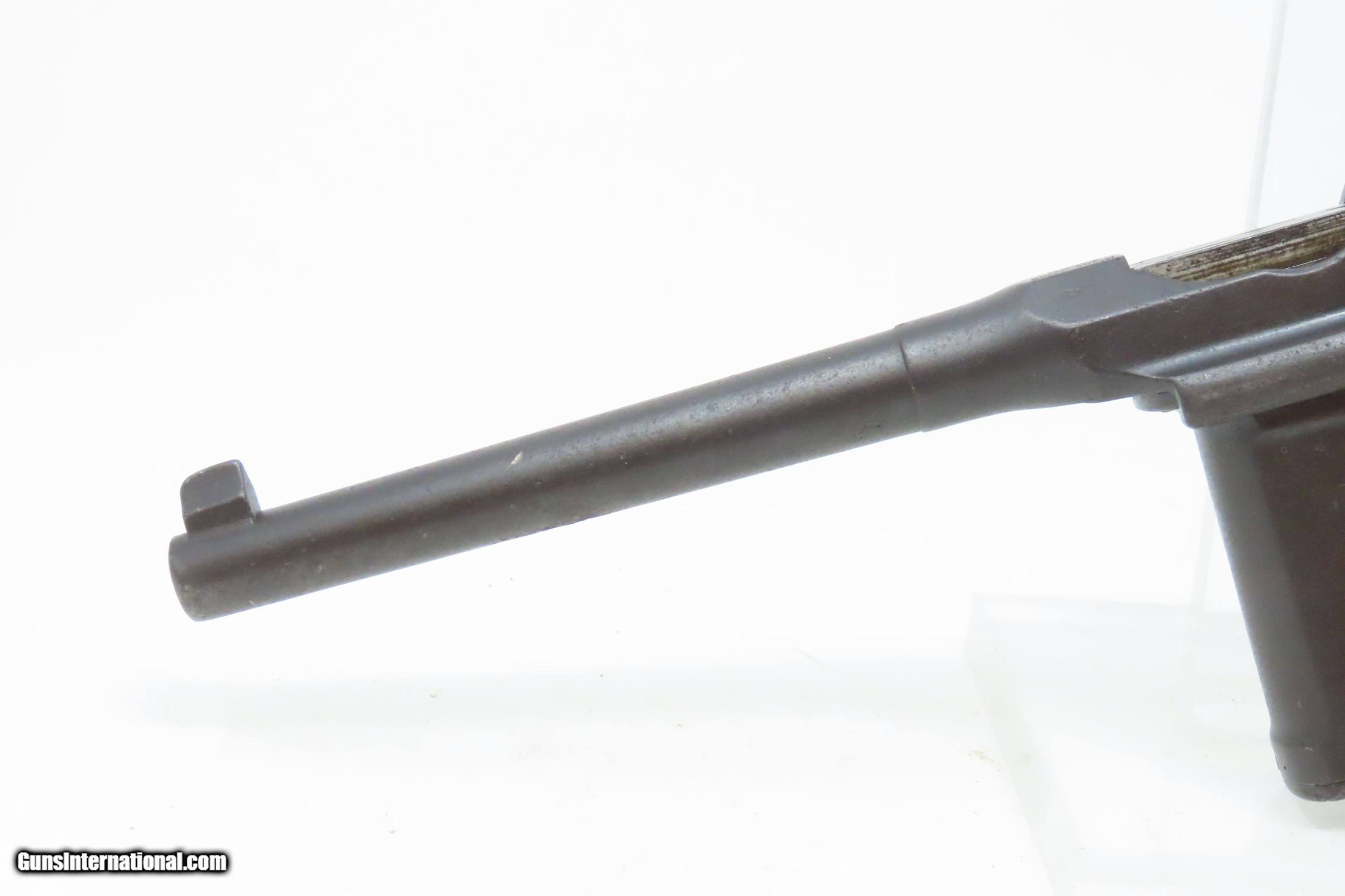 German MAUSER C96 Broomhandle Pistol PRE-WWII Chambered in 7.63x25mm C ...