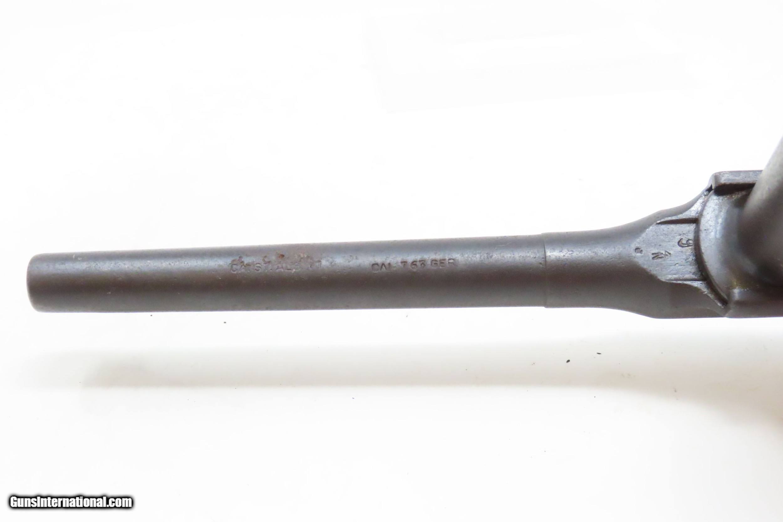 German MAUSER C96 Broomhandle Pistol PRE-WWII Chambered in 7.63x25mm C ...