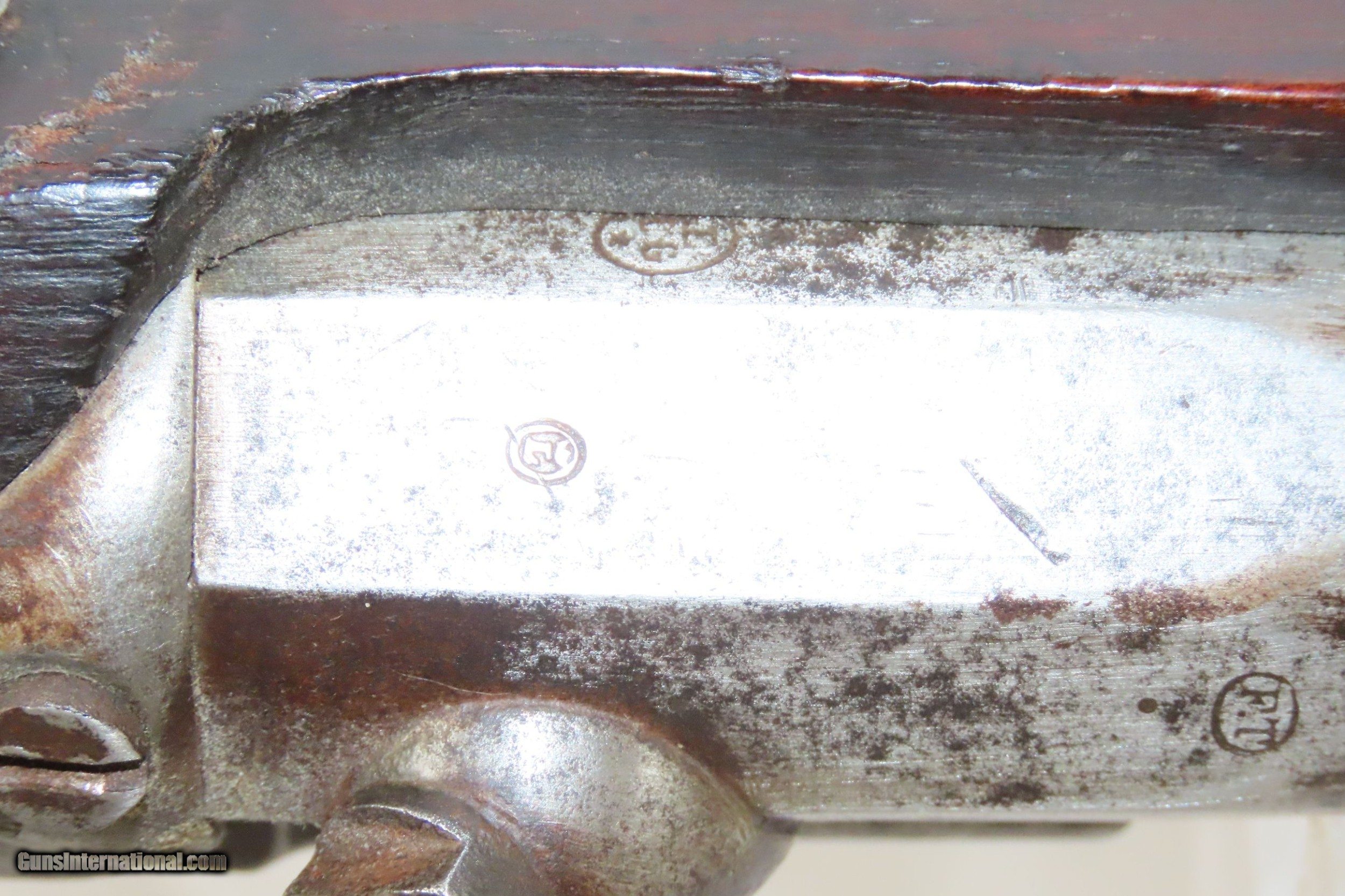 Antique Belgian FALISSE & TRAPMANN .69 Caliber Rifle-MUSKET CIVIL WAR ...