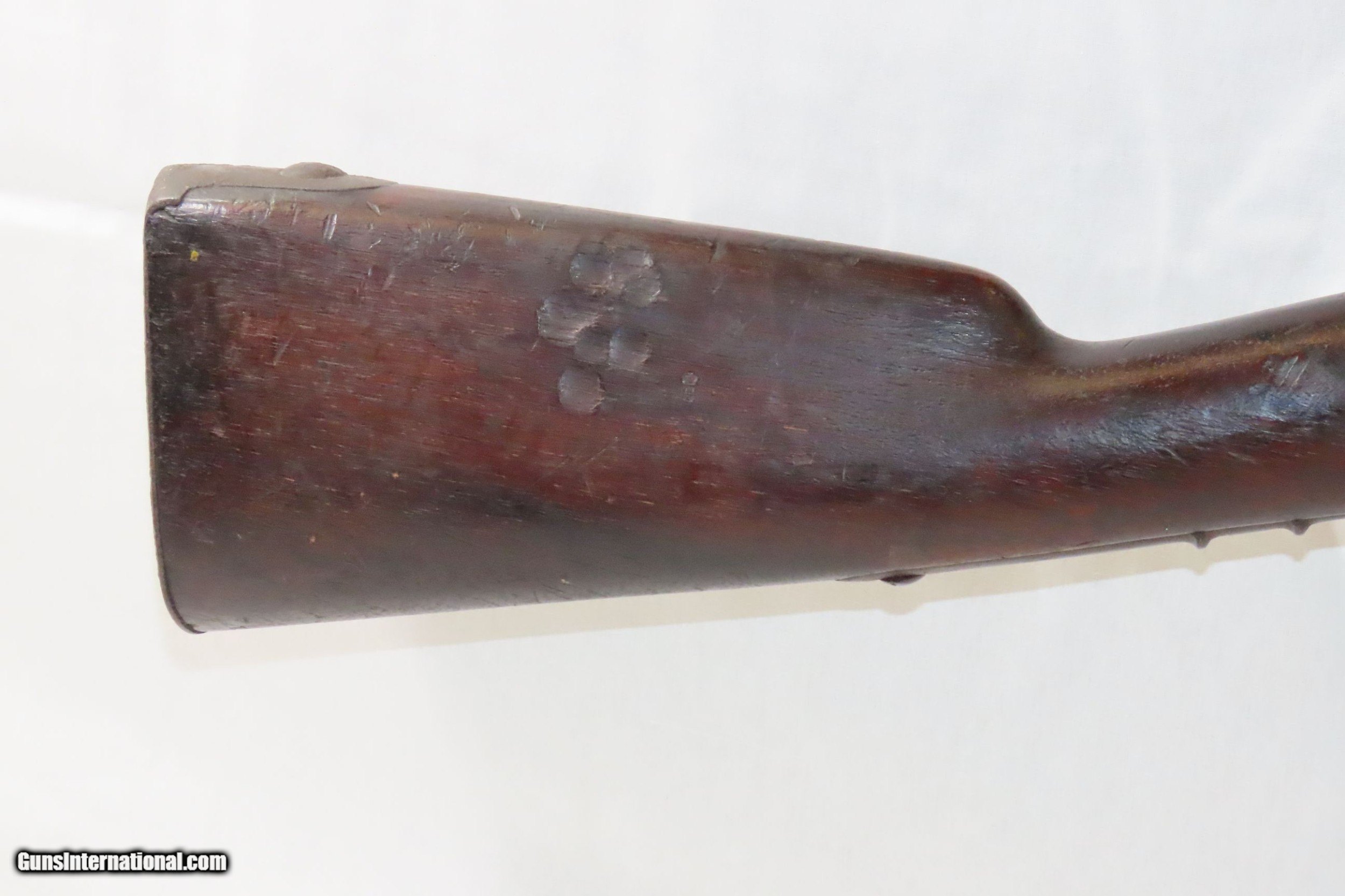 Antique Belgian FALISSE & TRAPMANN .69 Caliber Rifle-MUSKET CIVIL WAR ...