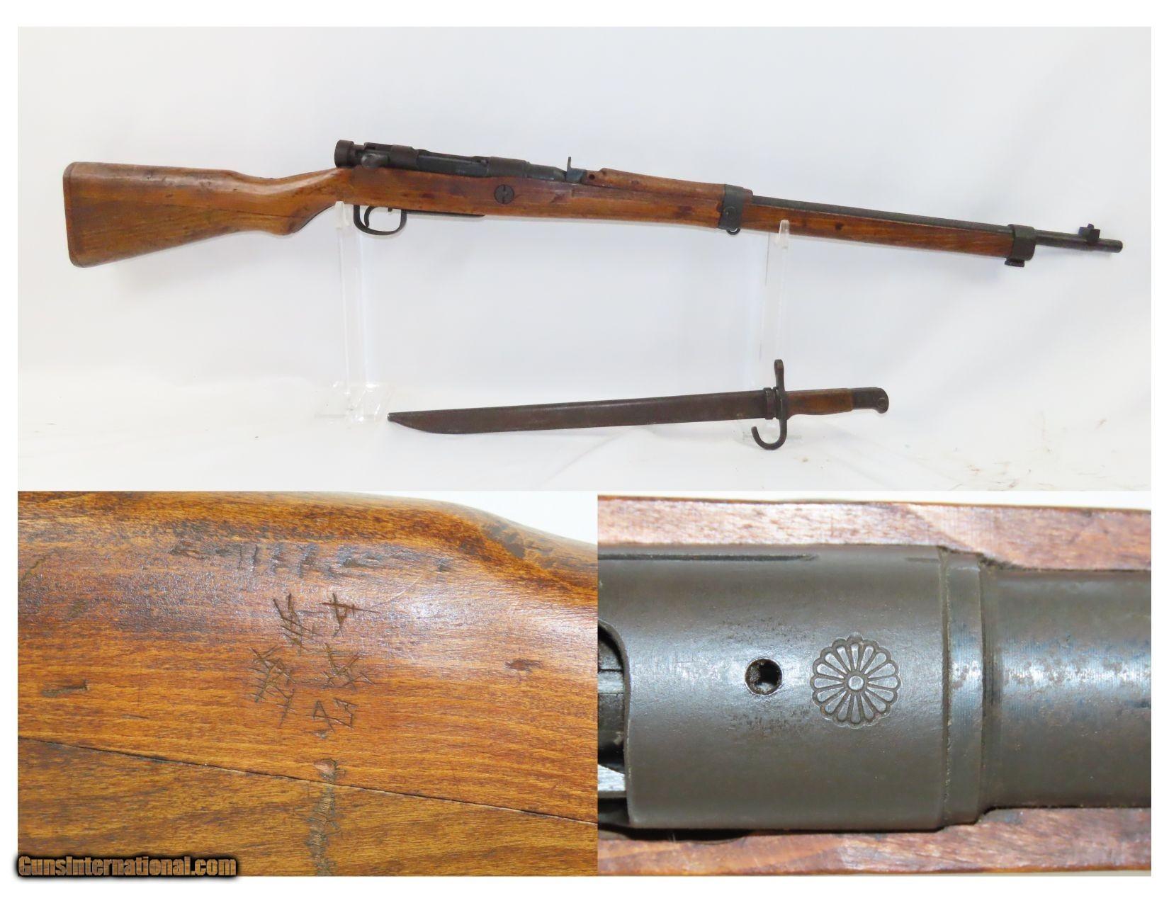 “LAST DITCH” WW II JAPANESE Type 99 NAGOYA 7.7mm Caliber MILITARY Rifle ...