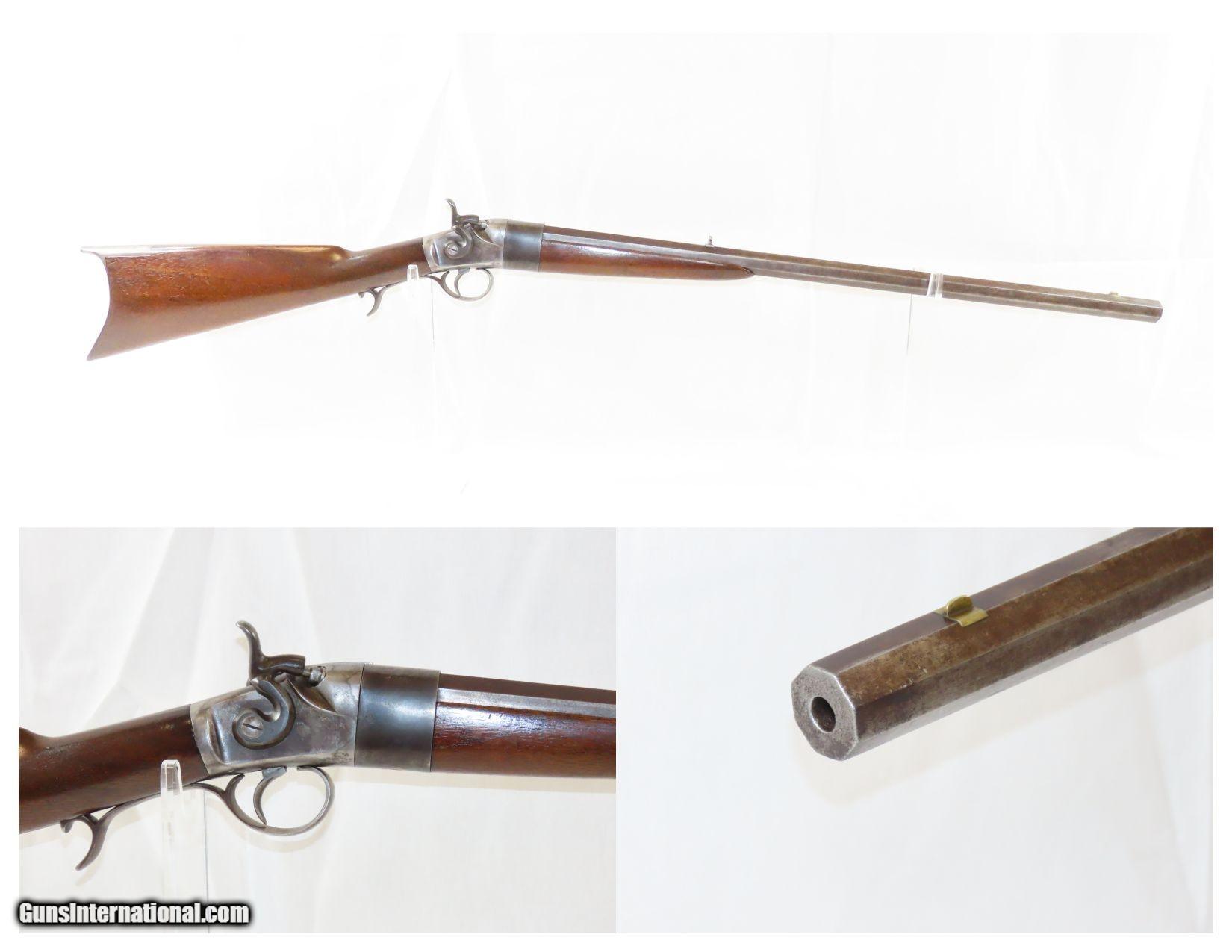 Rare GRANVILLE HENRY Rifle .32 RIMFIRE Octagonal Barrel Crescent ...