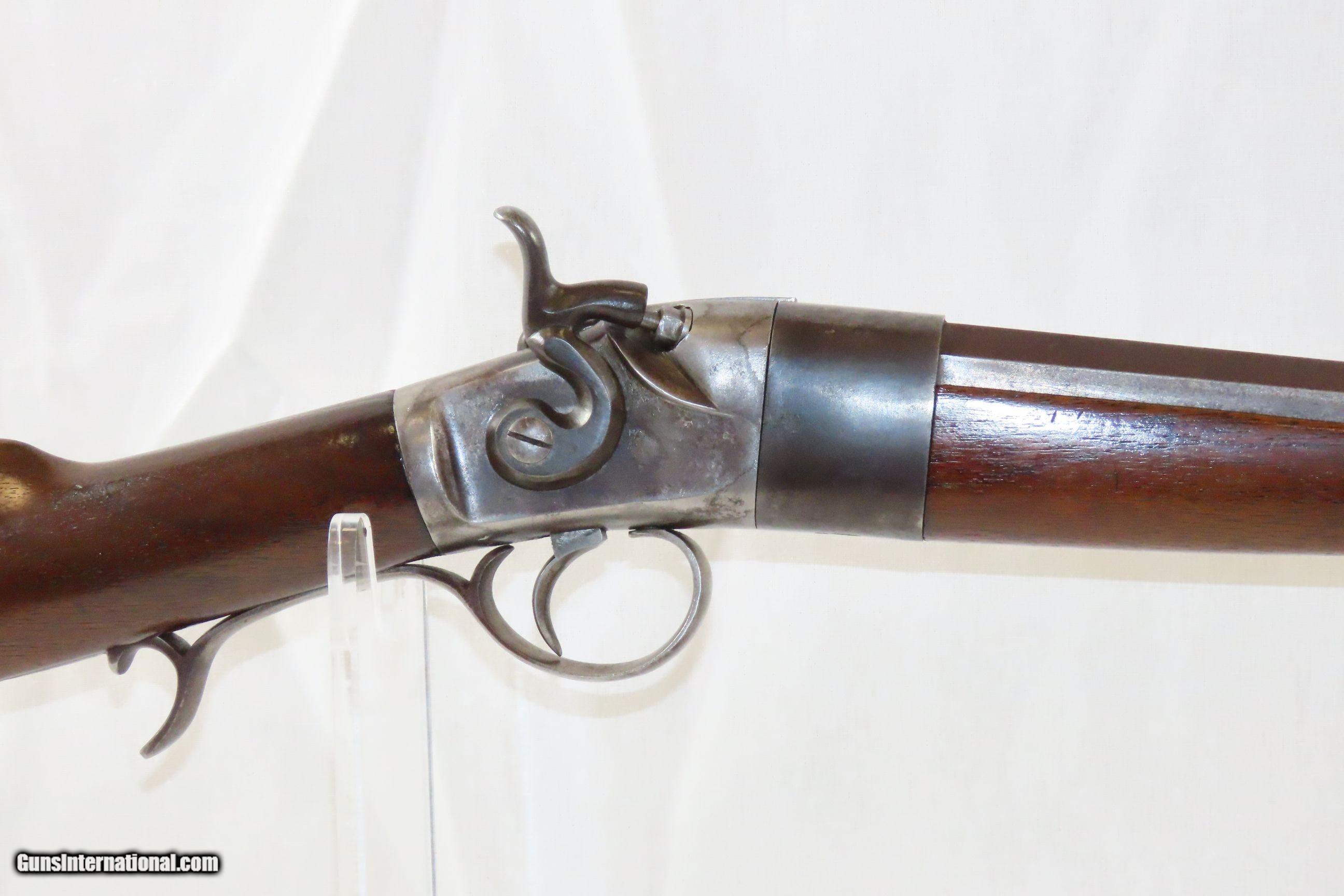 Rare GRANVILLE HENRY Rifle .32 RIMFIRE Octagonal Barrel Crescent ...