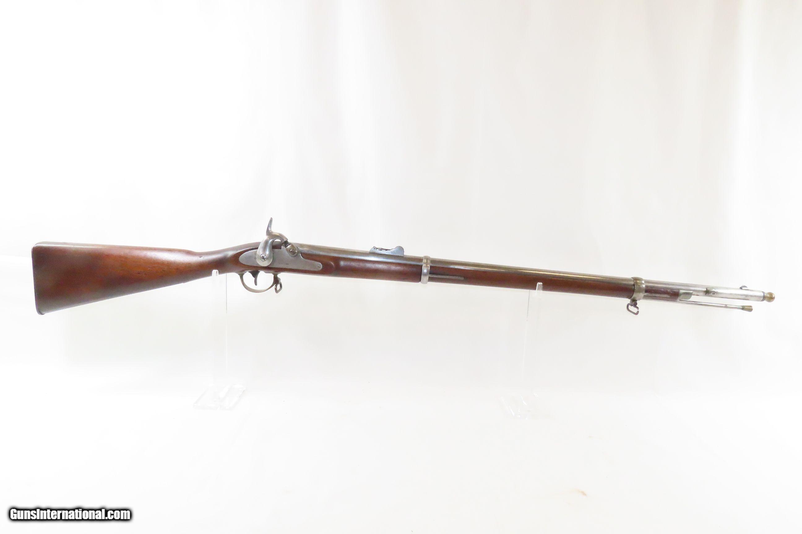 CIVIL WAR Antique E. WHITNEY ENFIELD Pattern Rifle-Musket 10th Rhode ...