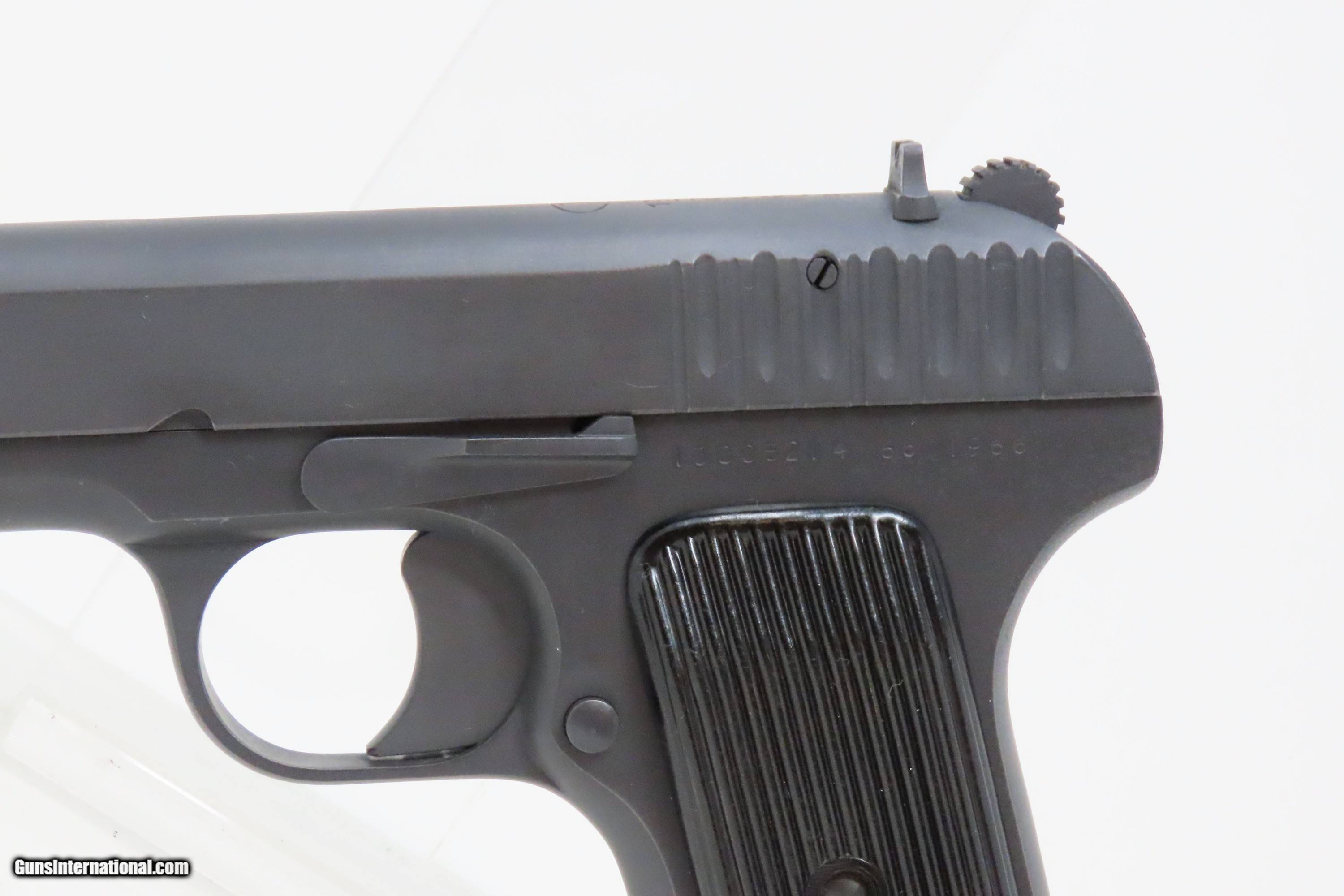 CHINESE TYPE 54 Copy of Soviet TOKAREV TT-33 7.62x25mm SEMI-AUTO Pistol ...
