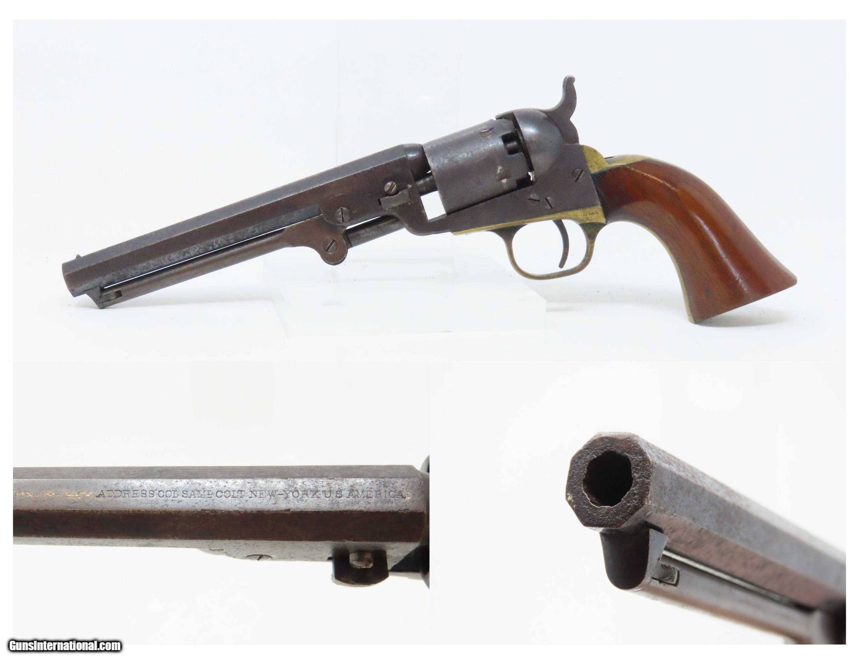 c1867 Antique COLT Model 1849 POCKET .31 Revolver Post-CIVIL WAR Wild ...