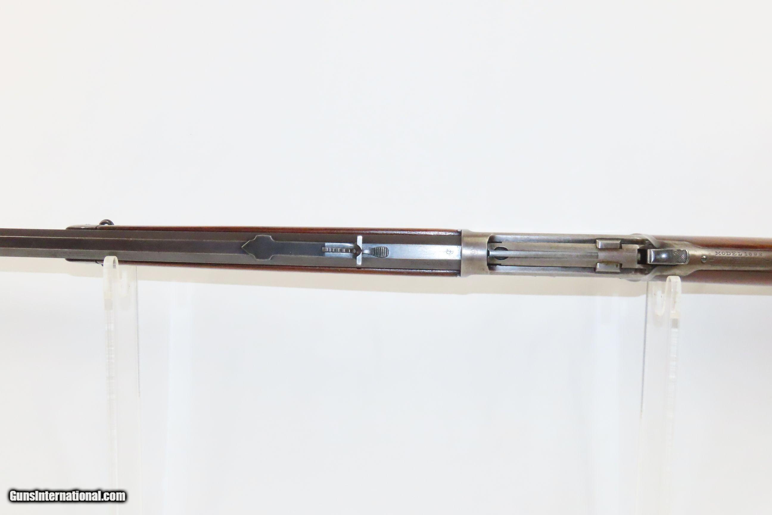 1914 CODY LETTER WINCHESTER 1892 RIFLE in .25-20 WCF OCTAGON BARREL JMB ...