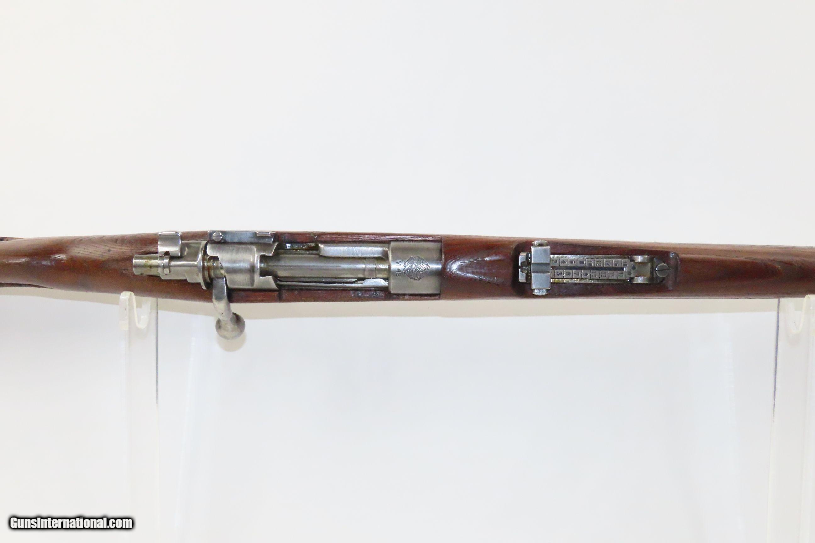 YUGOSLAVIAN Post-World War II Mauser Model 48 7.92mm C&R MILITARY Rifle Yugoslav Version of the ...