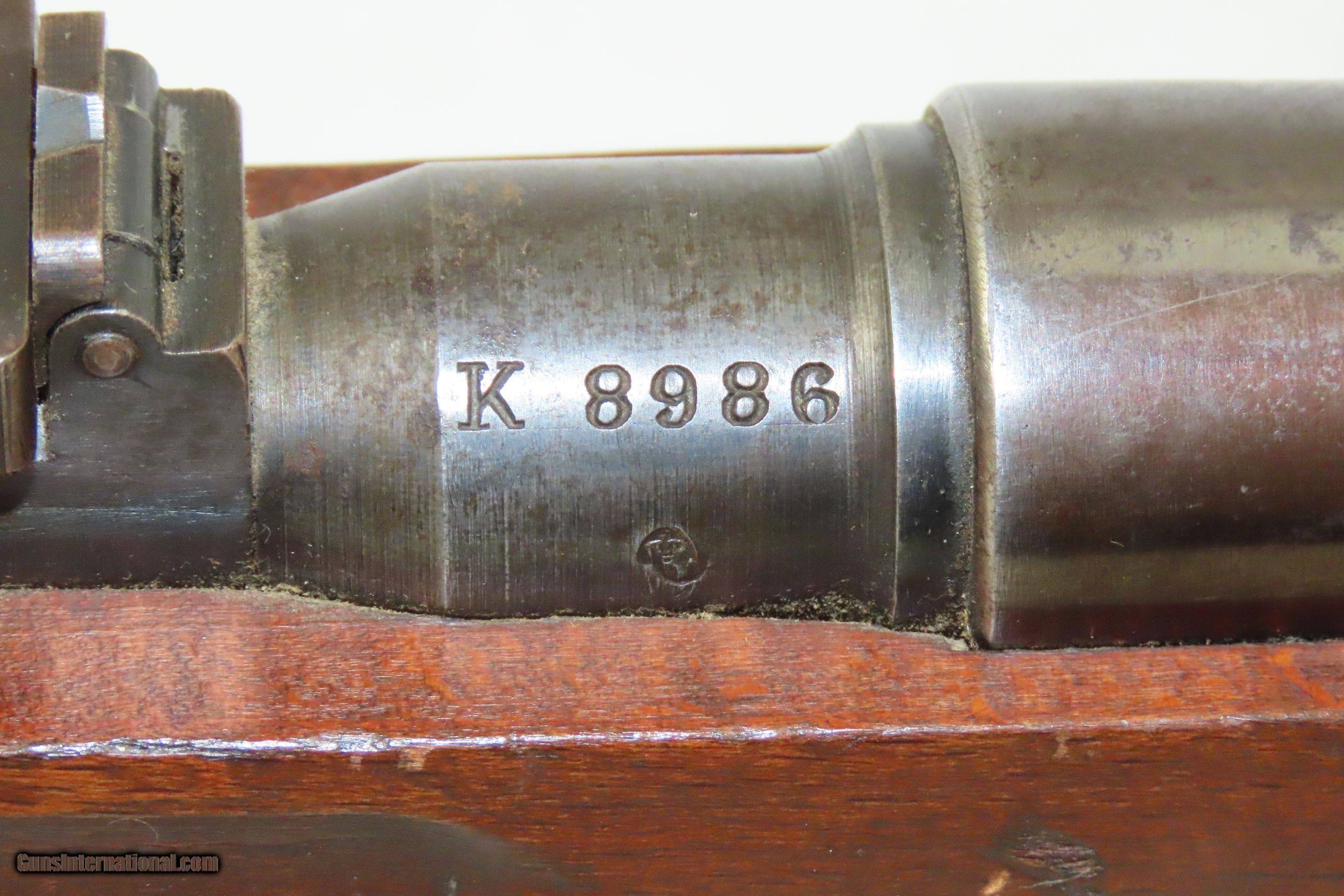 ITALIAN JAPANESE World War II Navy Contract 6.5mm Type I CARCANO Rifle ...