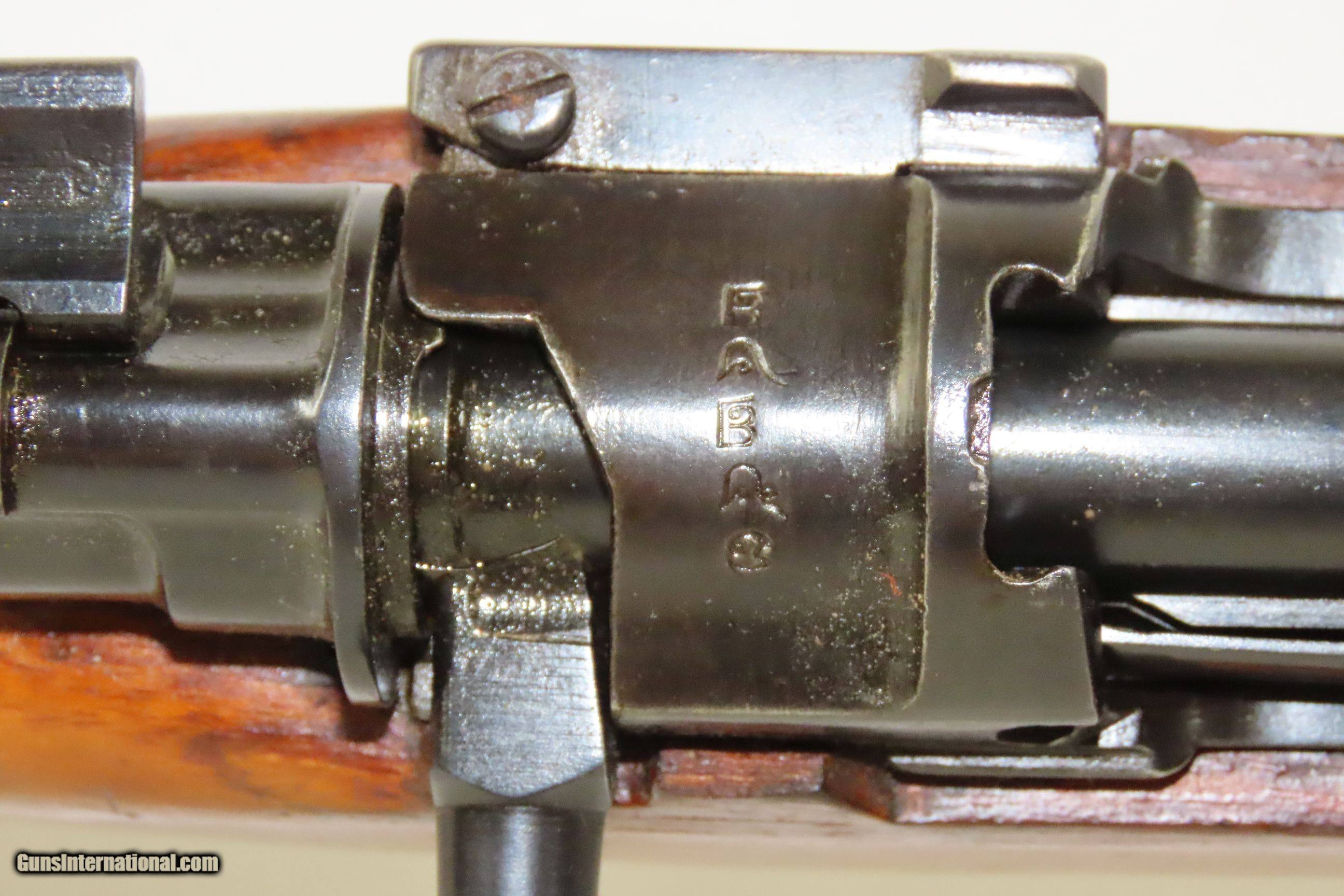 Japanese KOISHIKAWA ARSENAL Made SIAMESE Contract Type 46 Mauser Rifle ...