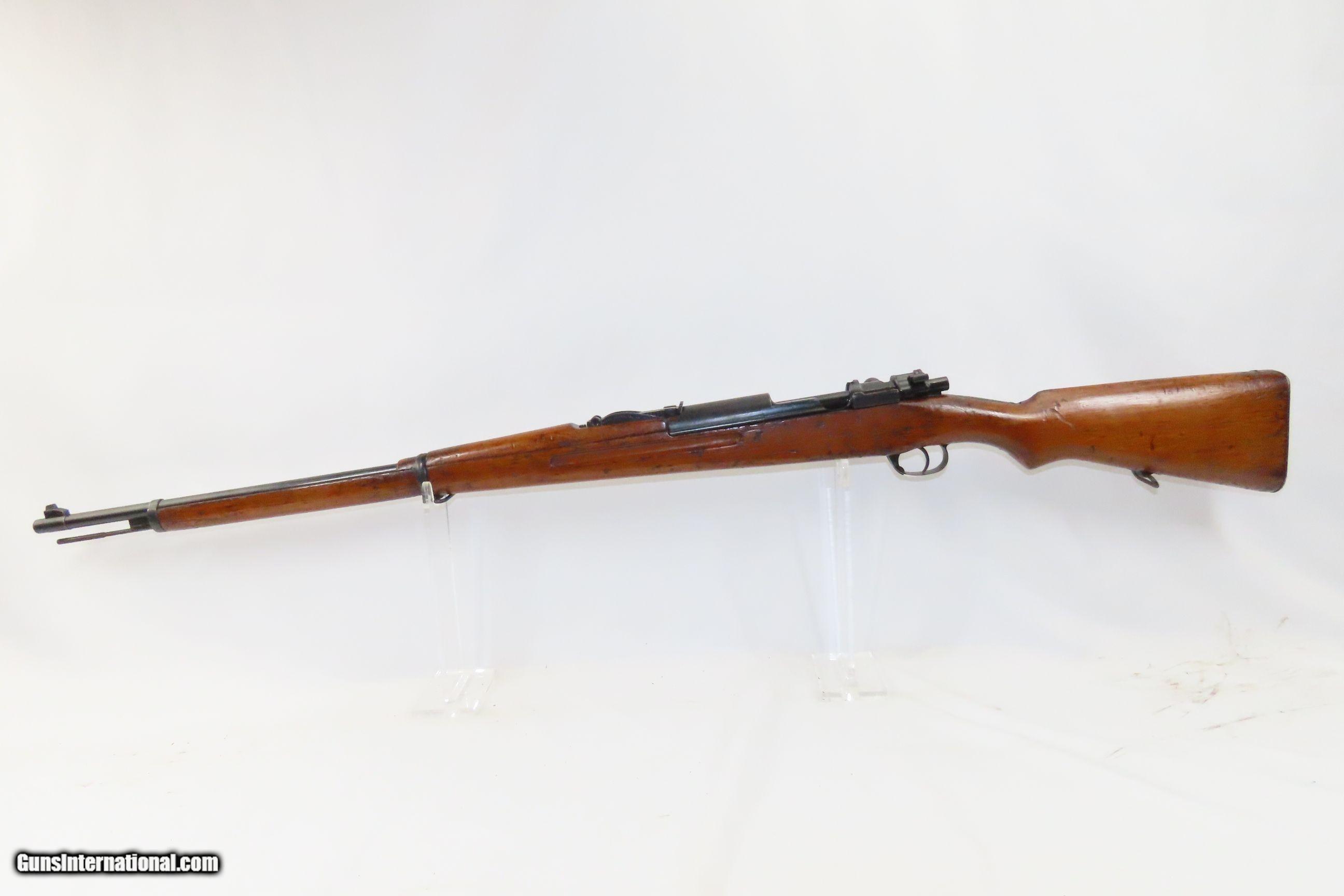 Japanese KOISHIKAWA ARSENAL Made SIAMESE Contract Type 46 Mauser Rifle ...