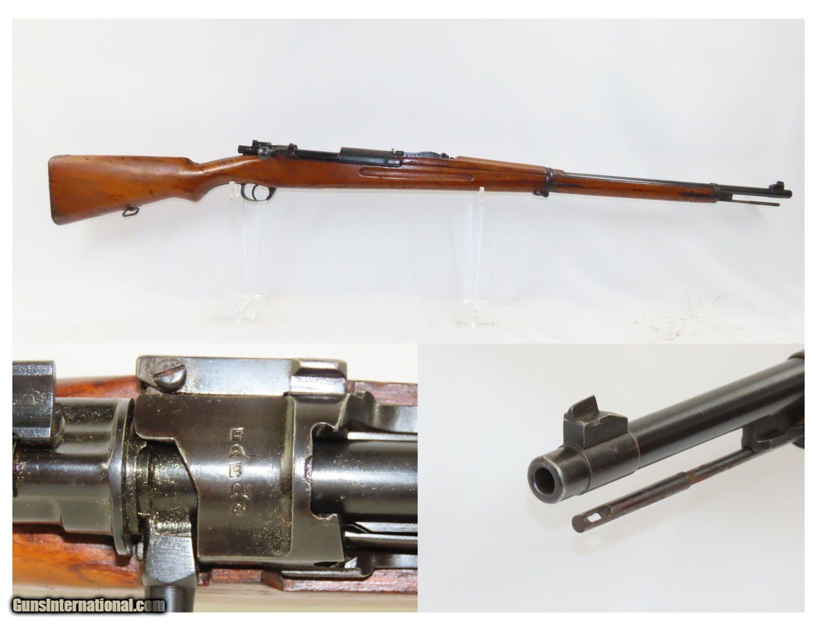 Japanese KOISHIKAWA ARSENAL Made SIAMESE Contract Type 46 Mauser Rifle ...
