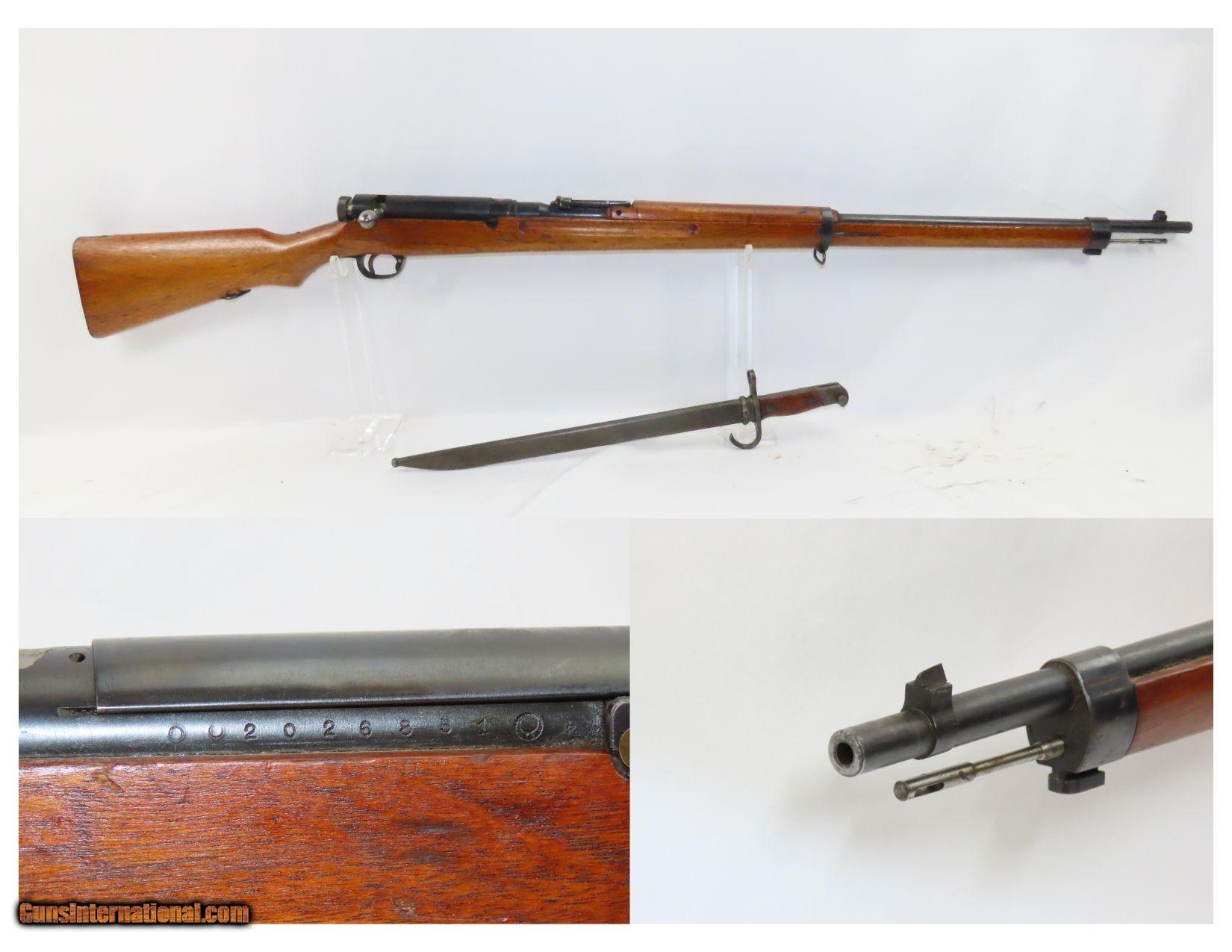 EMPIRE of JAPAN World War II PACIFIC THEATER 6.5mm Nagoya Type 38 C&R ...