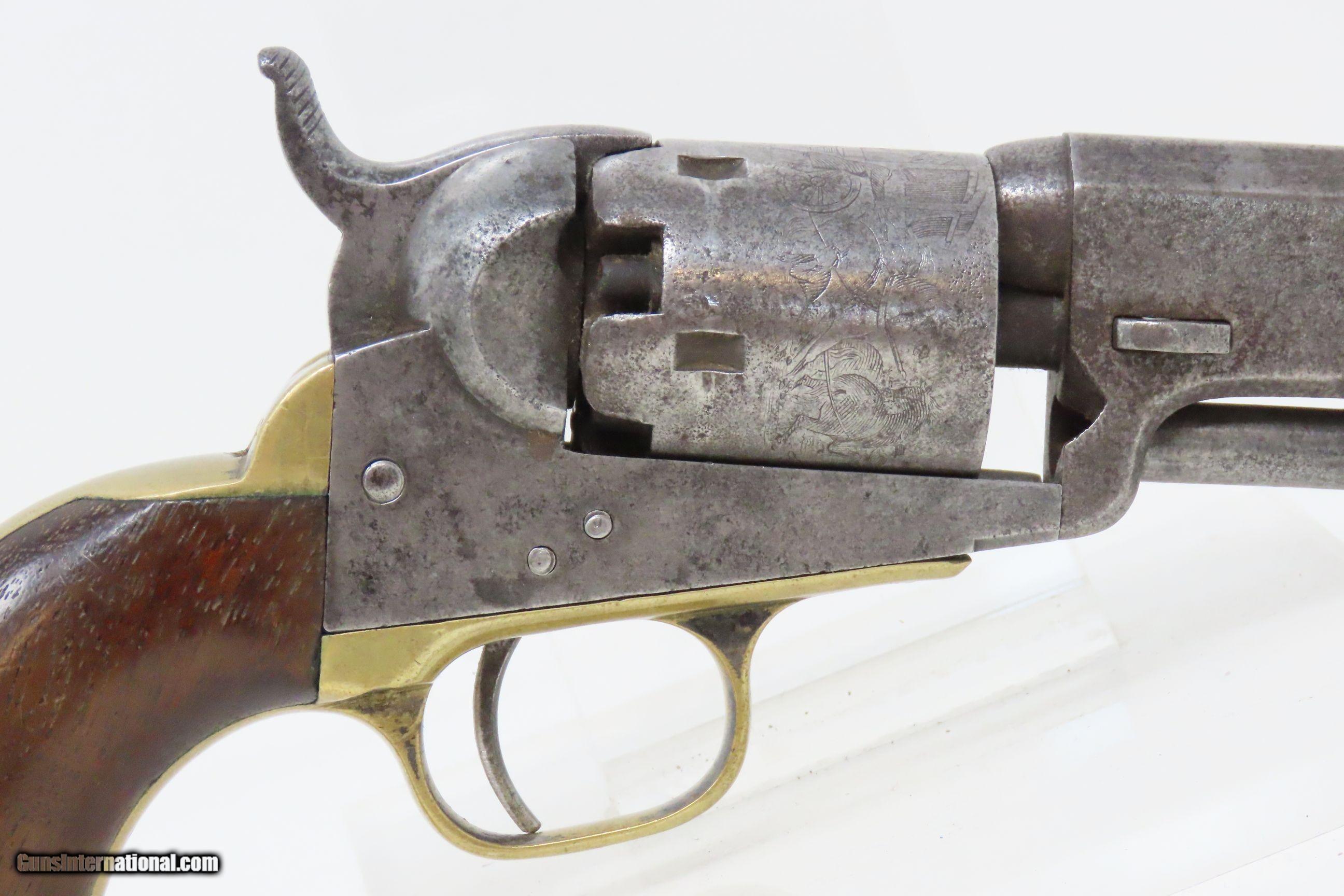 1854 COLT 1849 POCKET .31 Revolver STAGE COACH ROBBERY CIVIL WAR ...