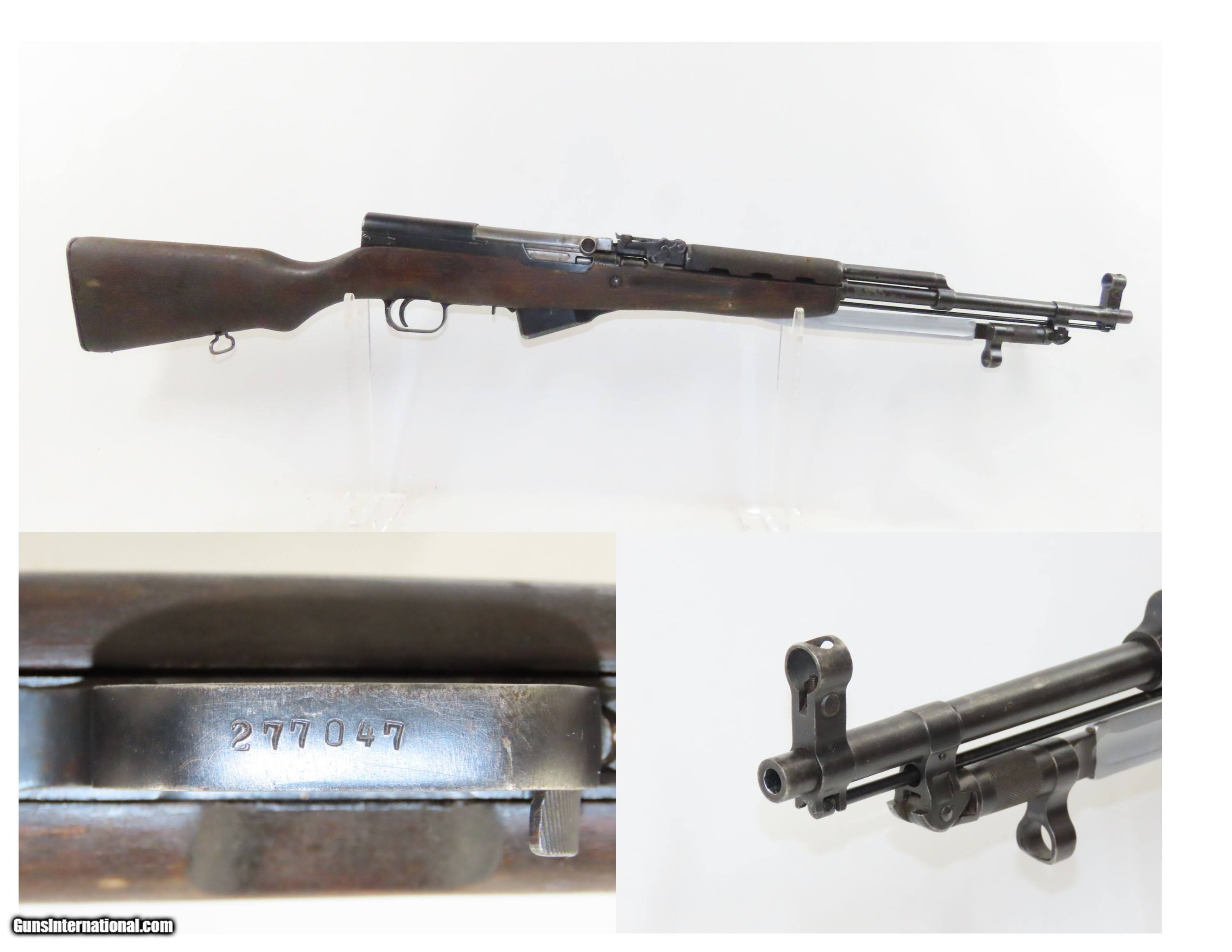 Chinese ARSENAL 26 Type 56 SKS 7.62mm C&R Semi-Auto Carbine w/KNIFE ...