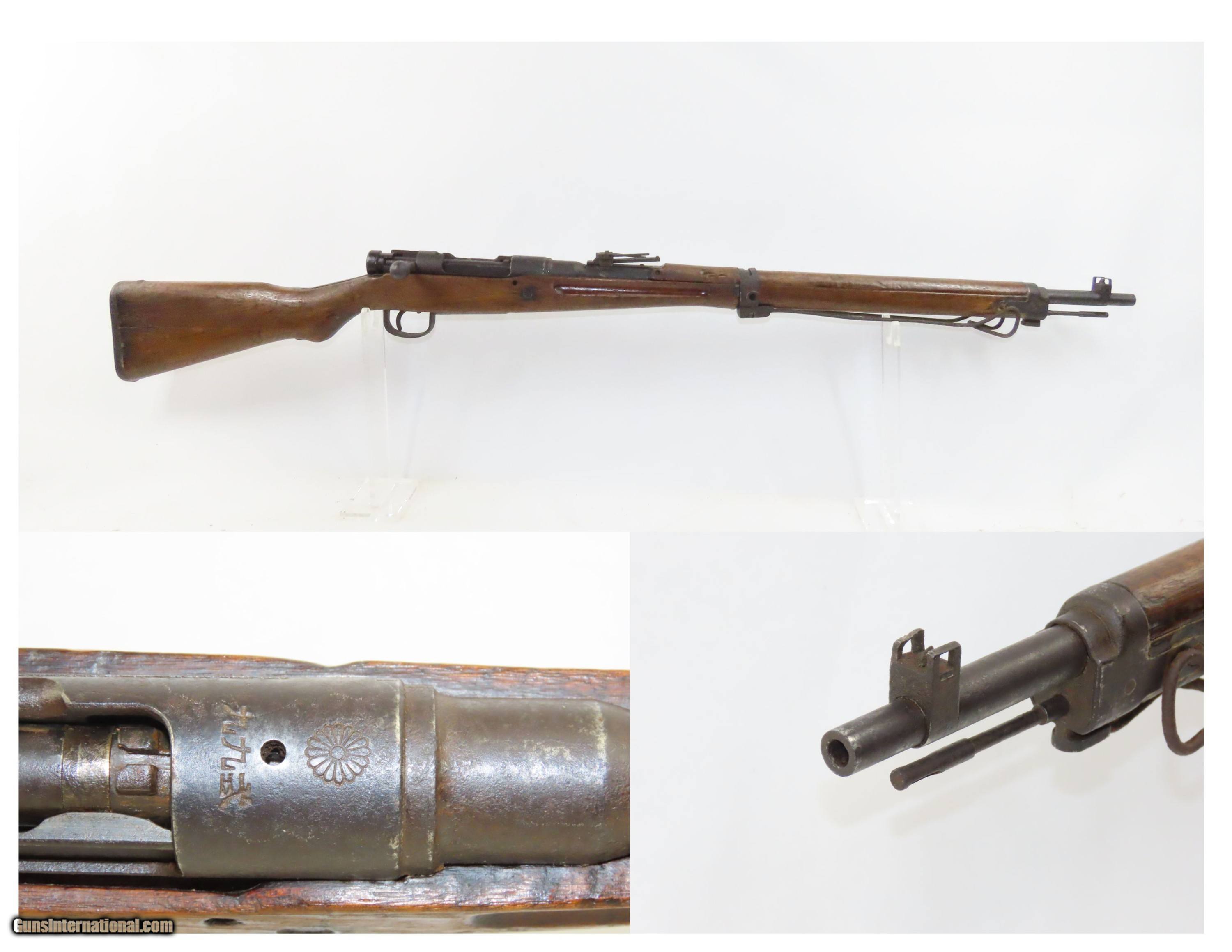 WORLD WAR II Era NAGOYA Type 99 7.7mm JAPANESE Caliber C&R Rifle ...