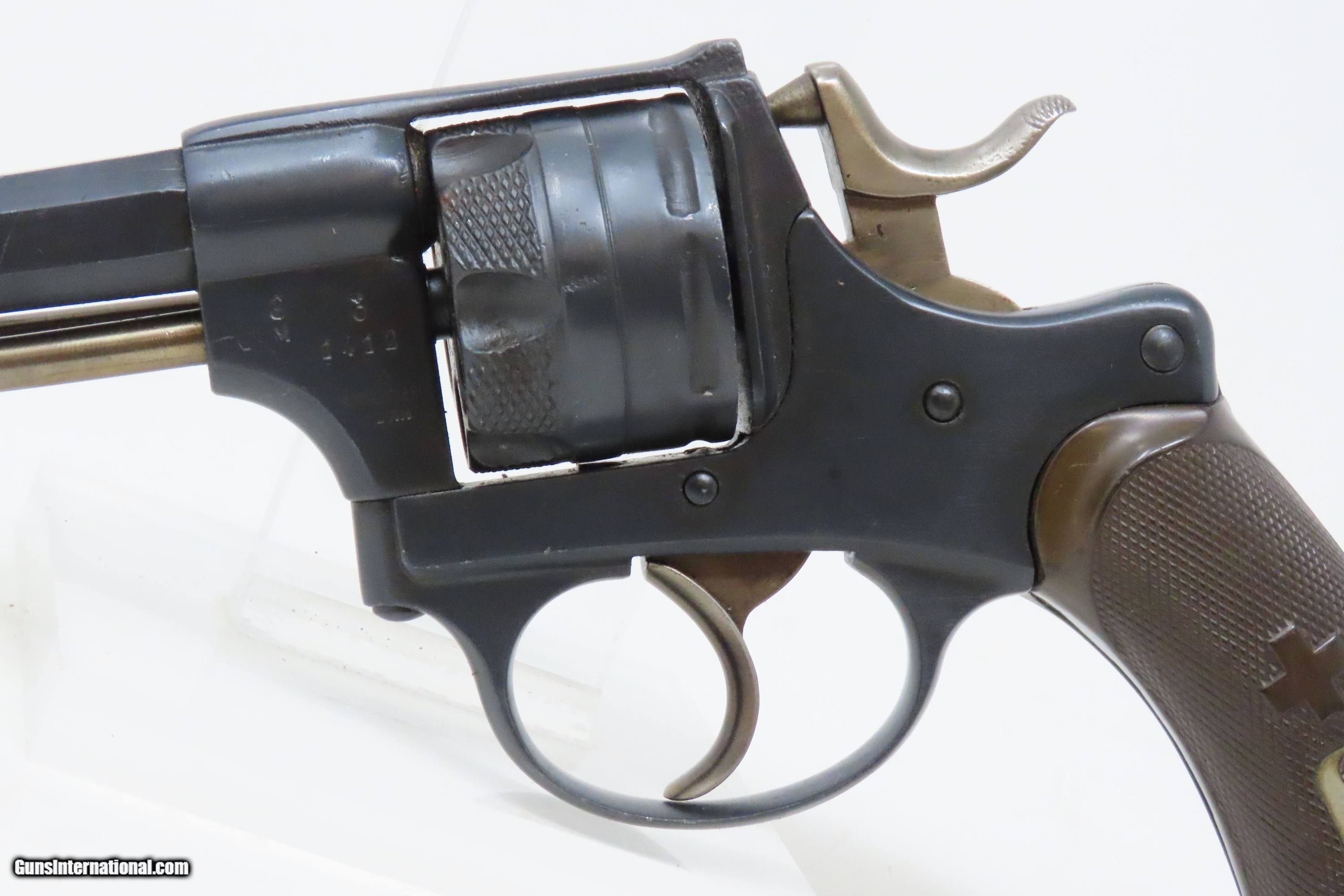 Scarce SWISS Military Bern Model 1878 SCHMIDT-RUBIN Type Revolver w ...