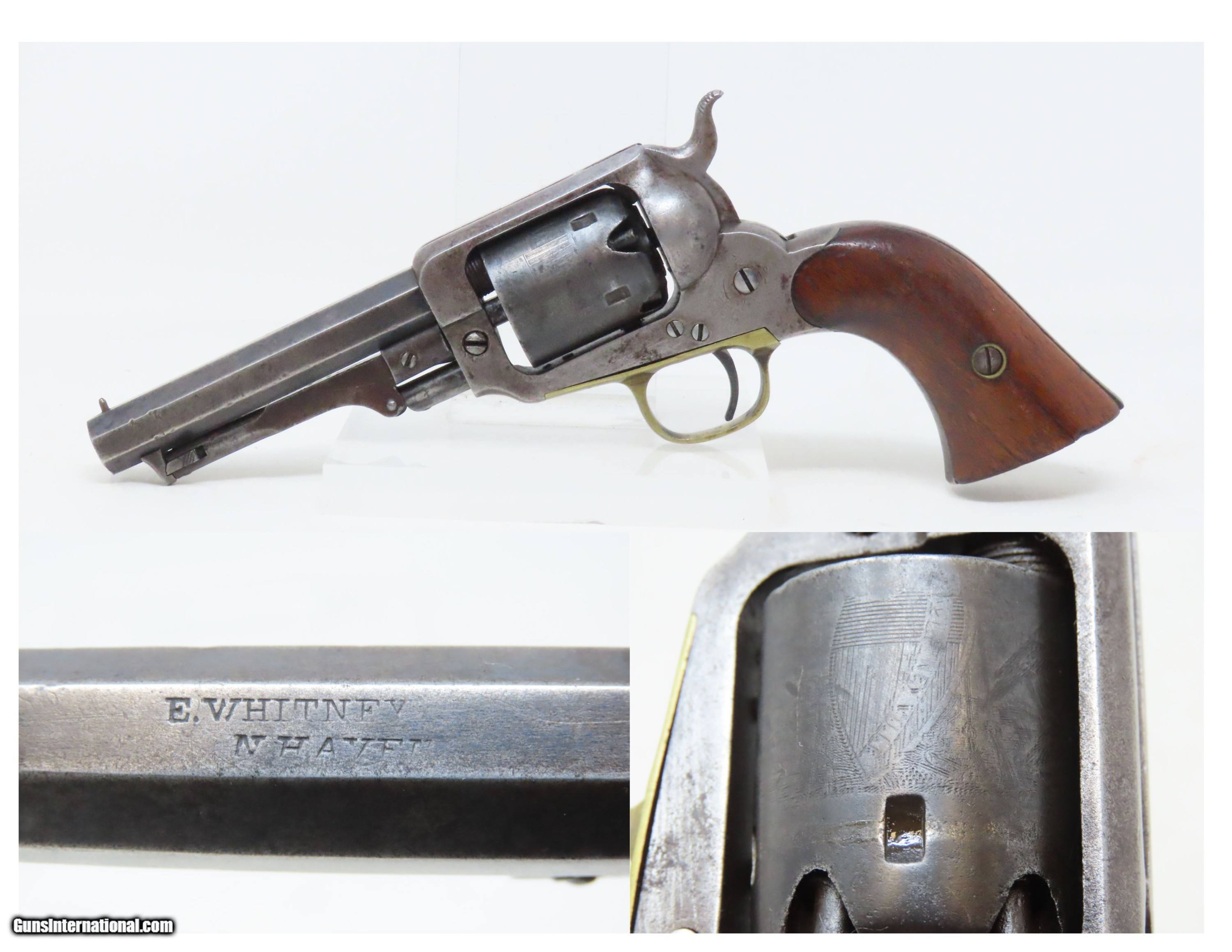 CIVIL WAR Era Antique WHITNEY ARMS CO. .31 Percussion POCKET Model ...