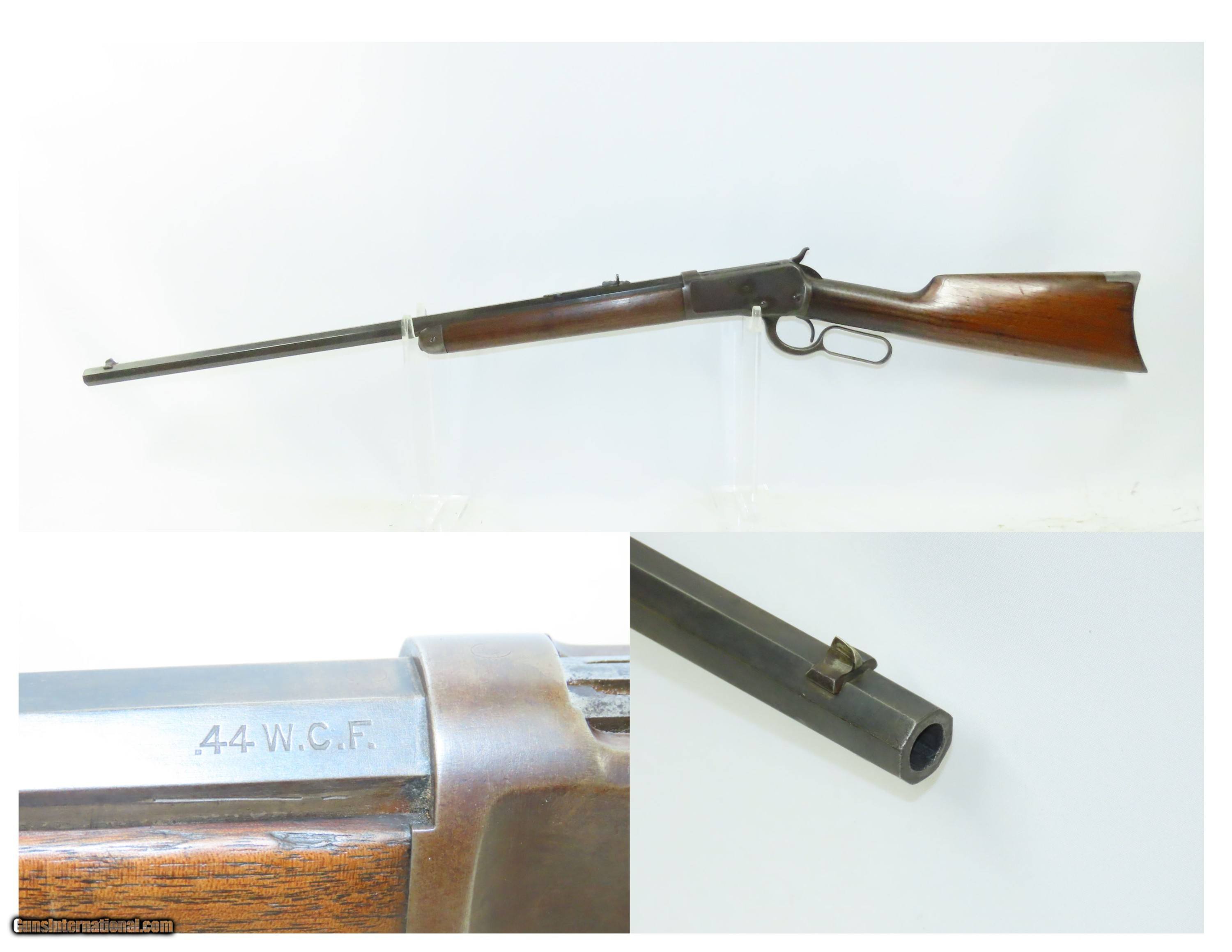 WINCHESTER Model 1892 Lever Action .44-40 WCF Rifle C&R OCTAGONAL ...