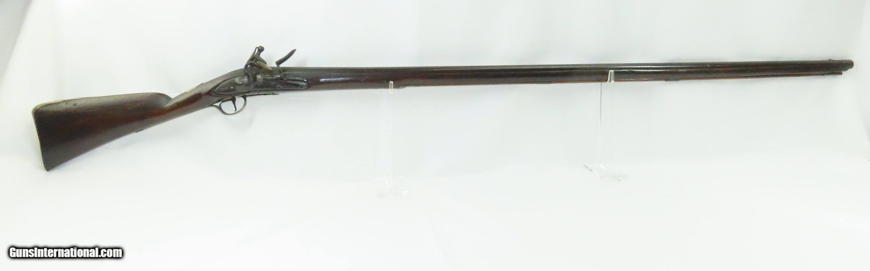 Antique English JOHN PARR FLINTLOCK Musket BROWN BESS Type MILITIA .80 ...