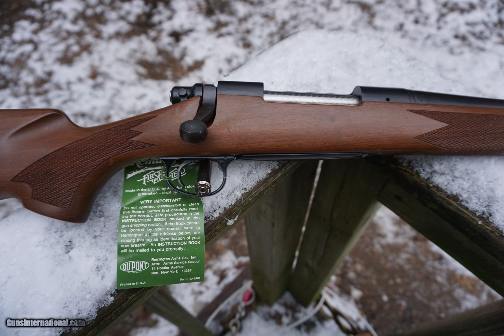 Remington Model 700 Classic 300 Weatherby Magnum New unfired with tag