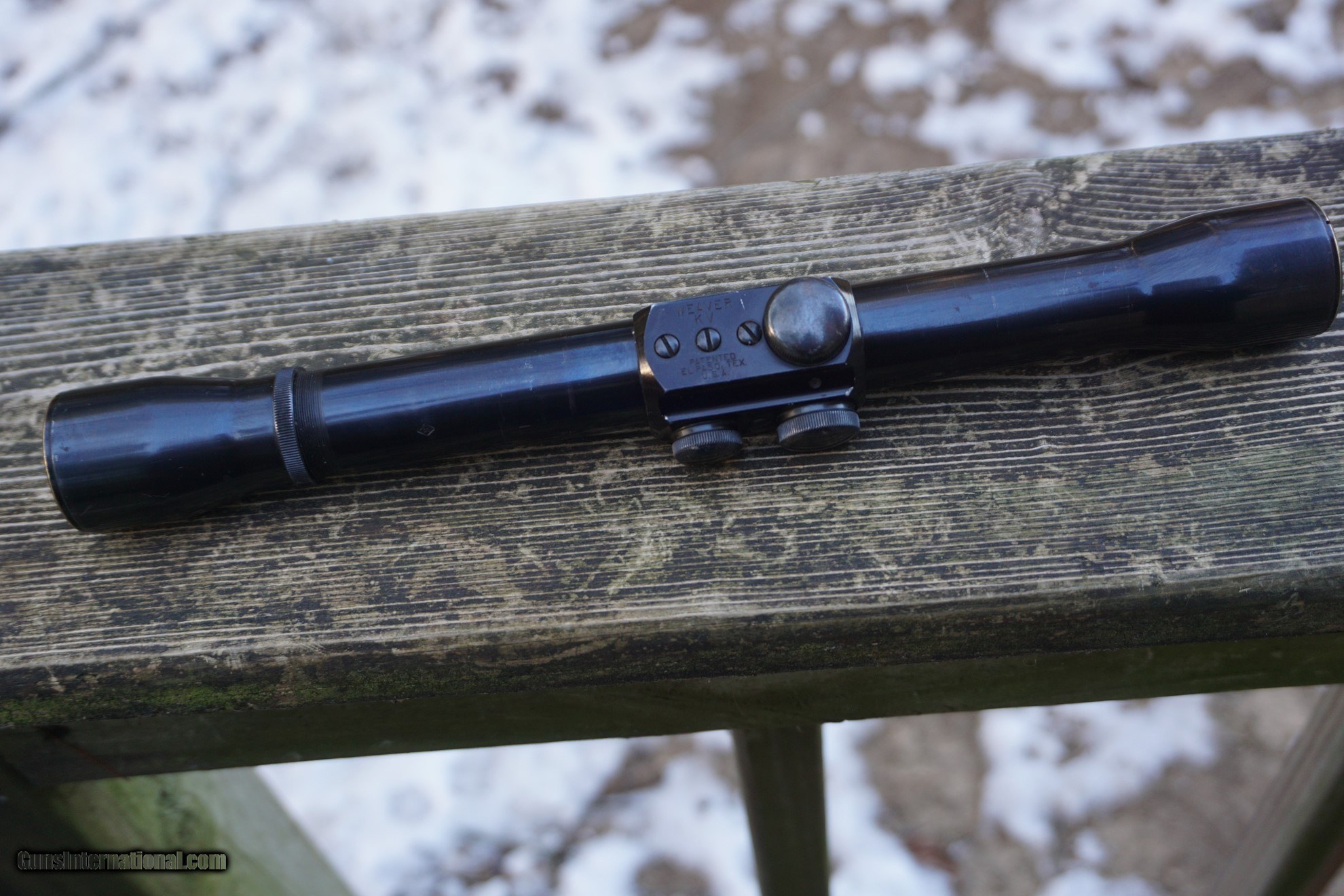 Vintage Weaver KV 3x5 Power Scope