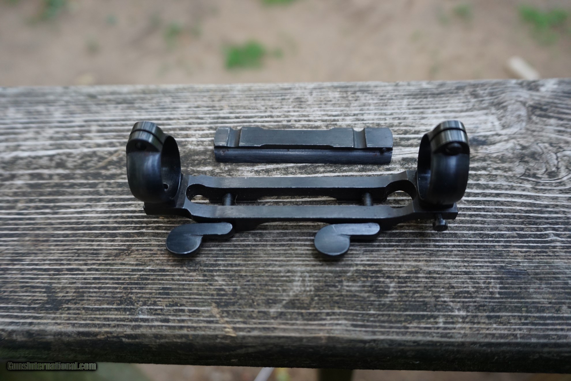 G&H Style Vintage Quick Release Scope Mount Rings and Base 7/8" rings