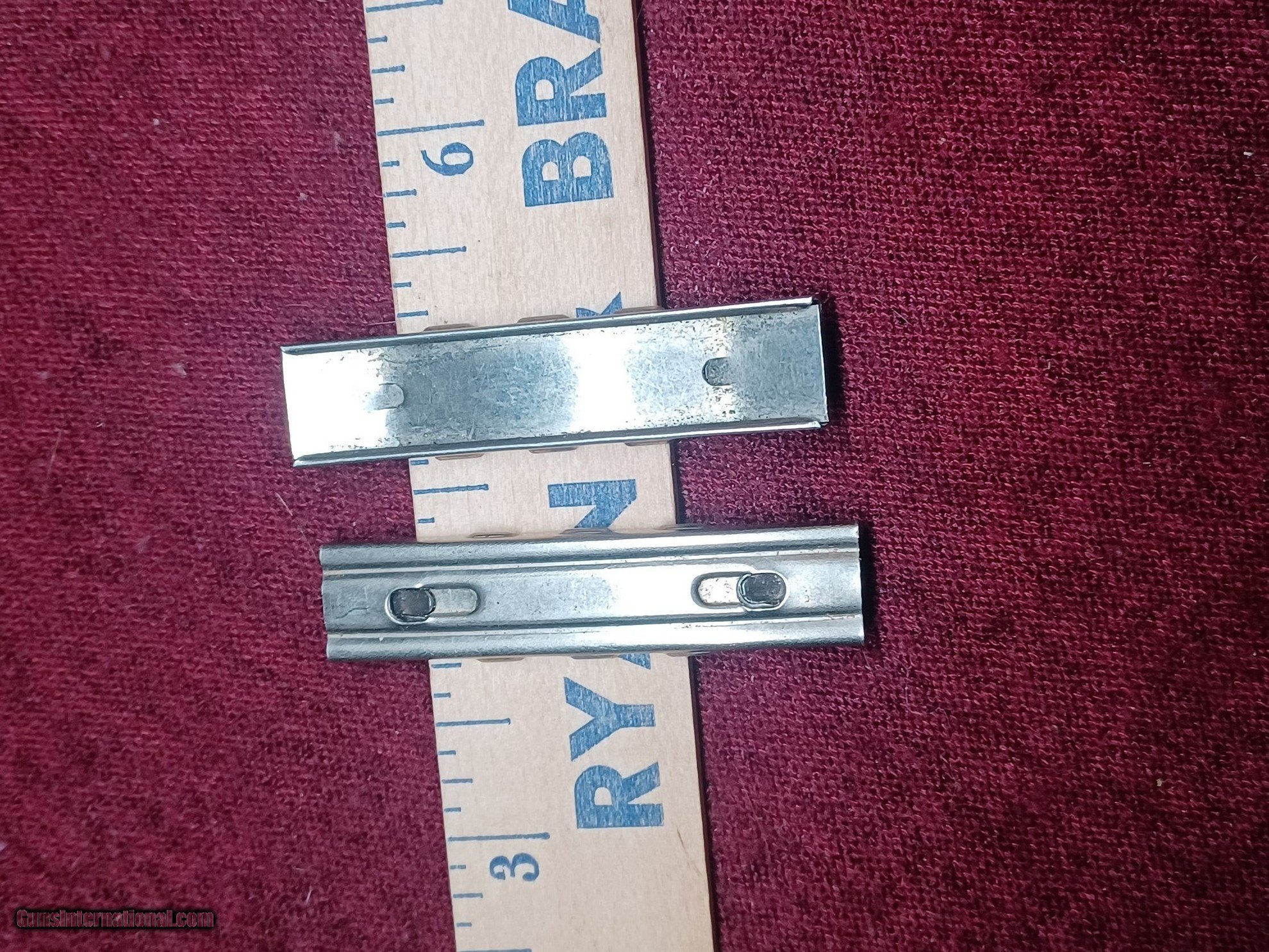 2 Vintage Remington Model 8 & 81 Stripper Clips for 35 Rem