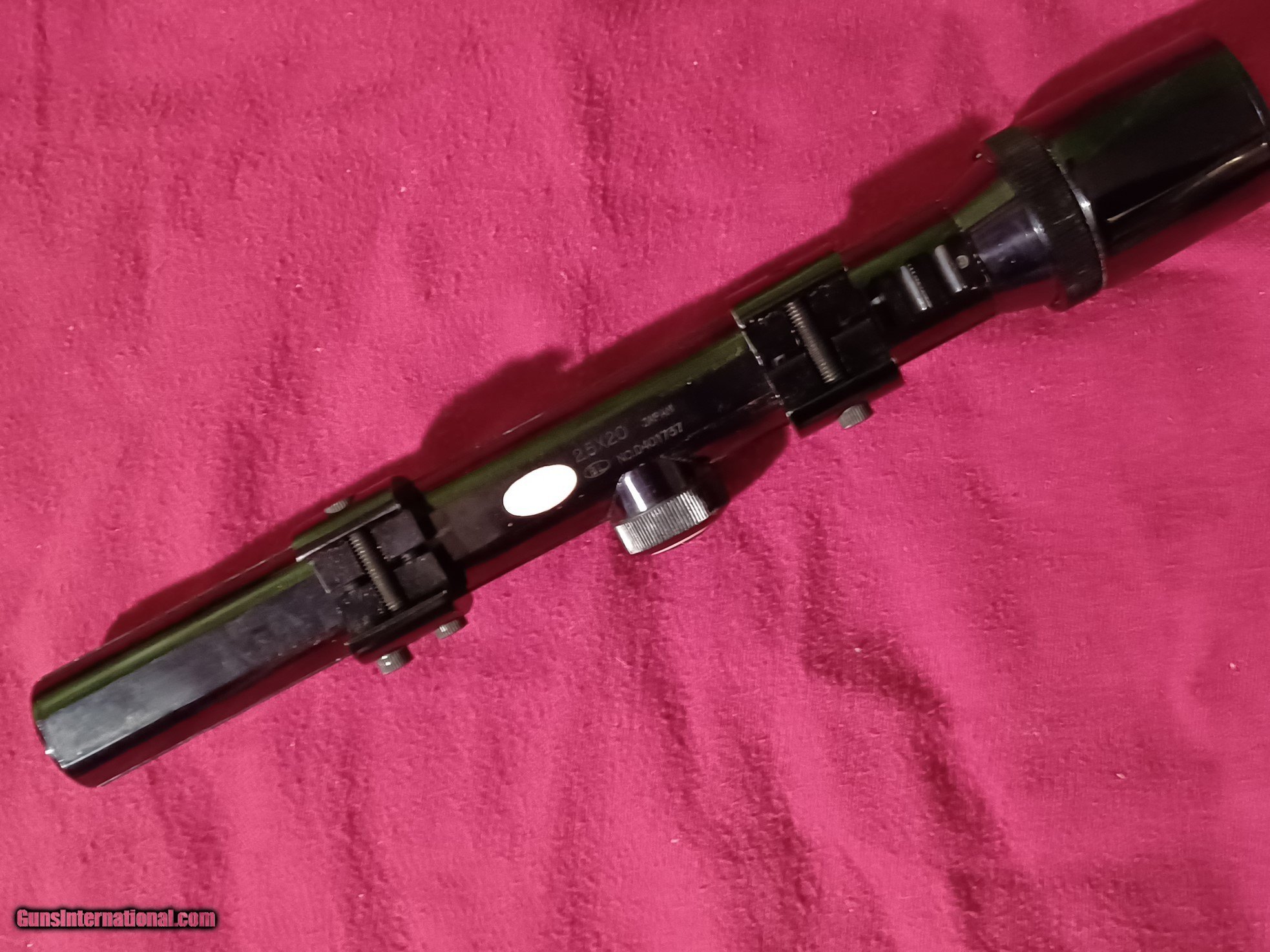 Vintage Bushnell 2.5x Custom M Scope Post & Crosshair