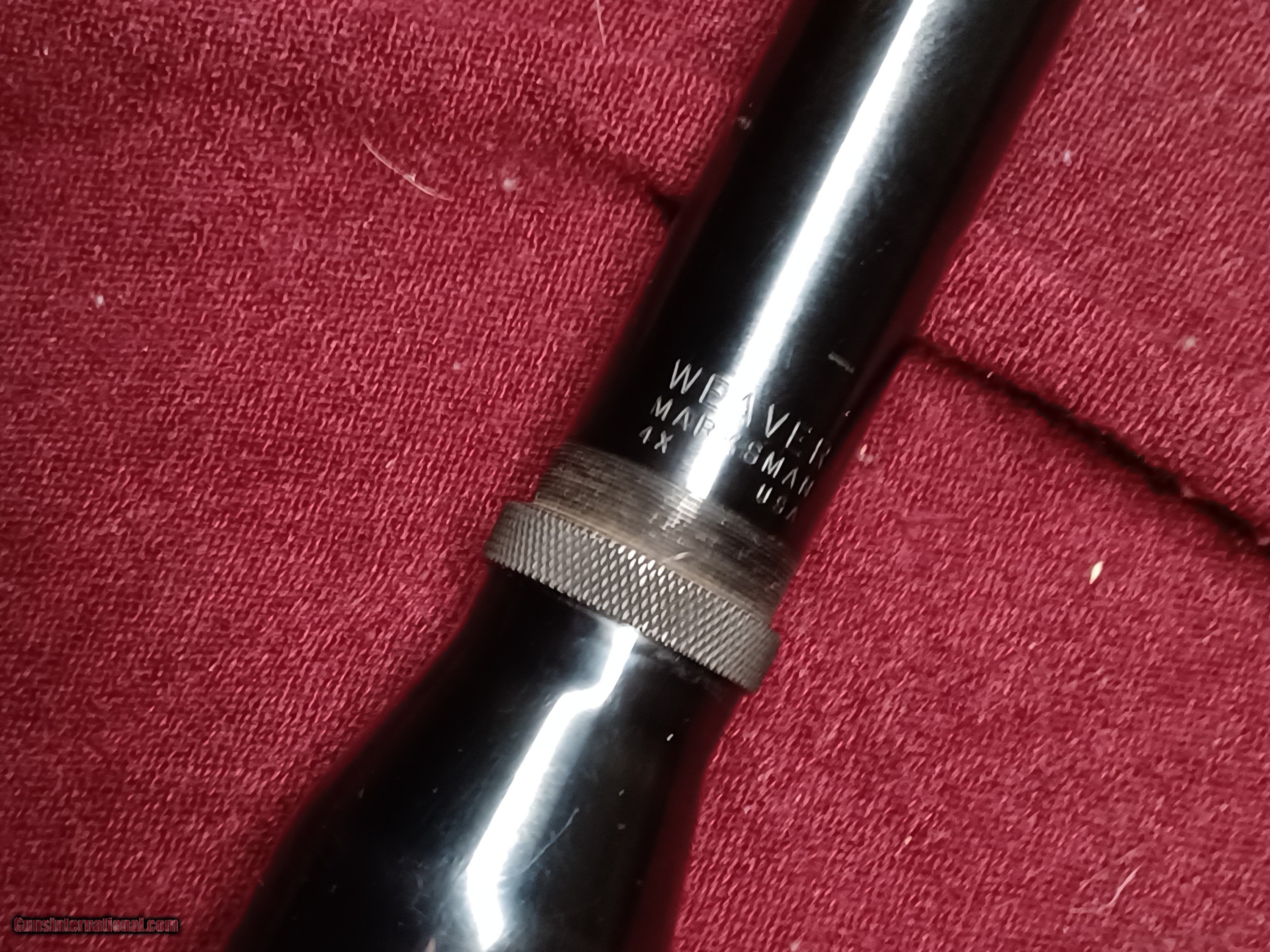 Weaver Marksman Rifle Scope 4x Vintage Nice and Clear