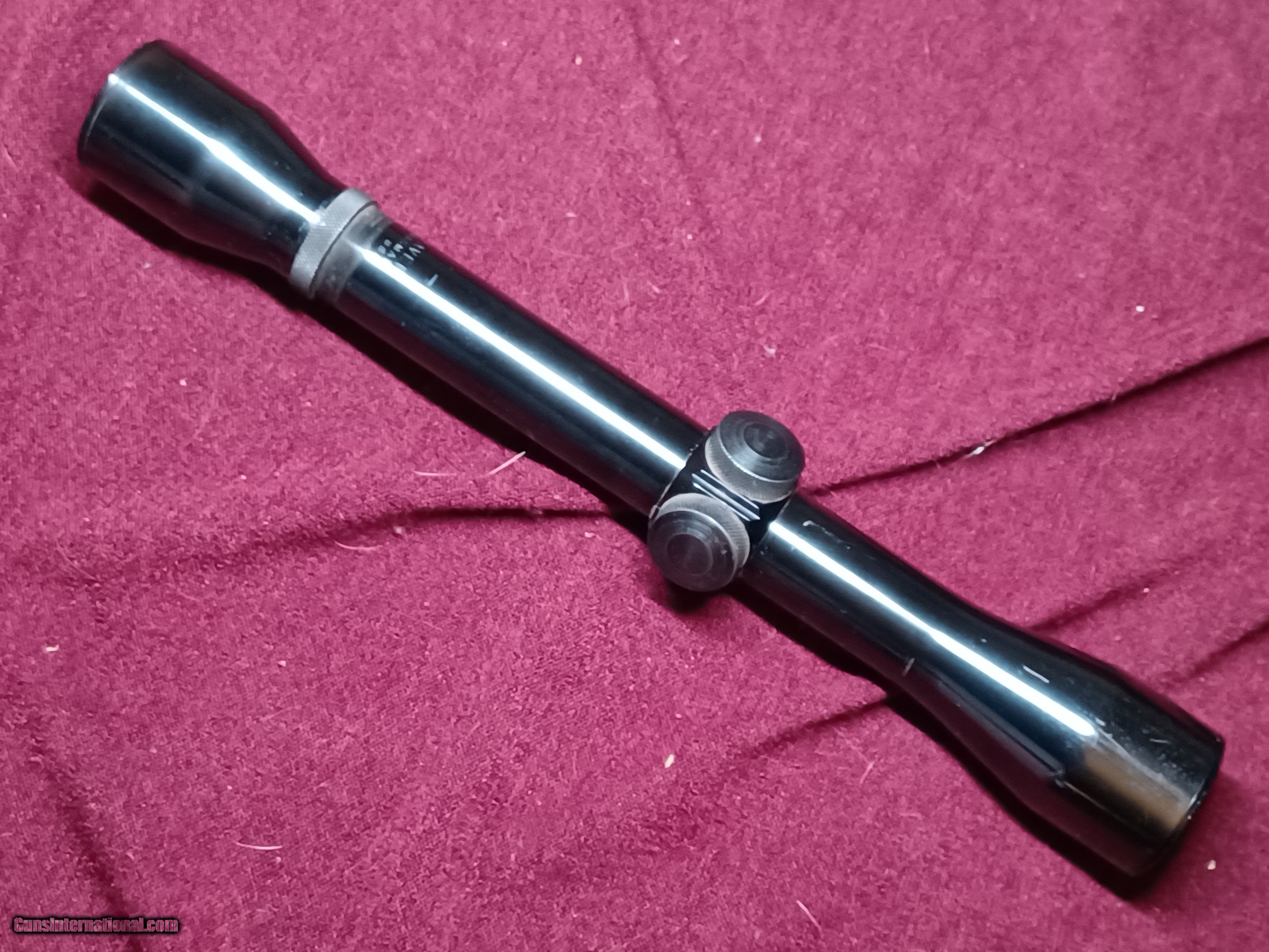 Weaver Marksman Rifle Scope 4x Vintage Nice and Clear