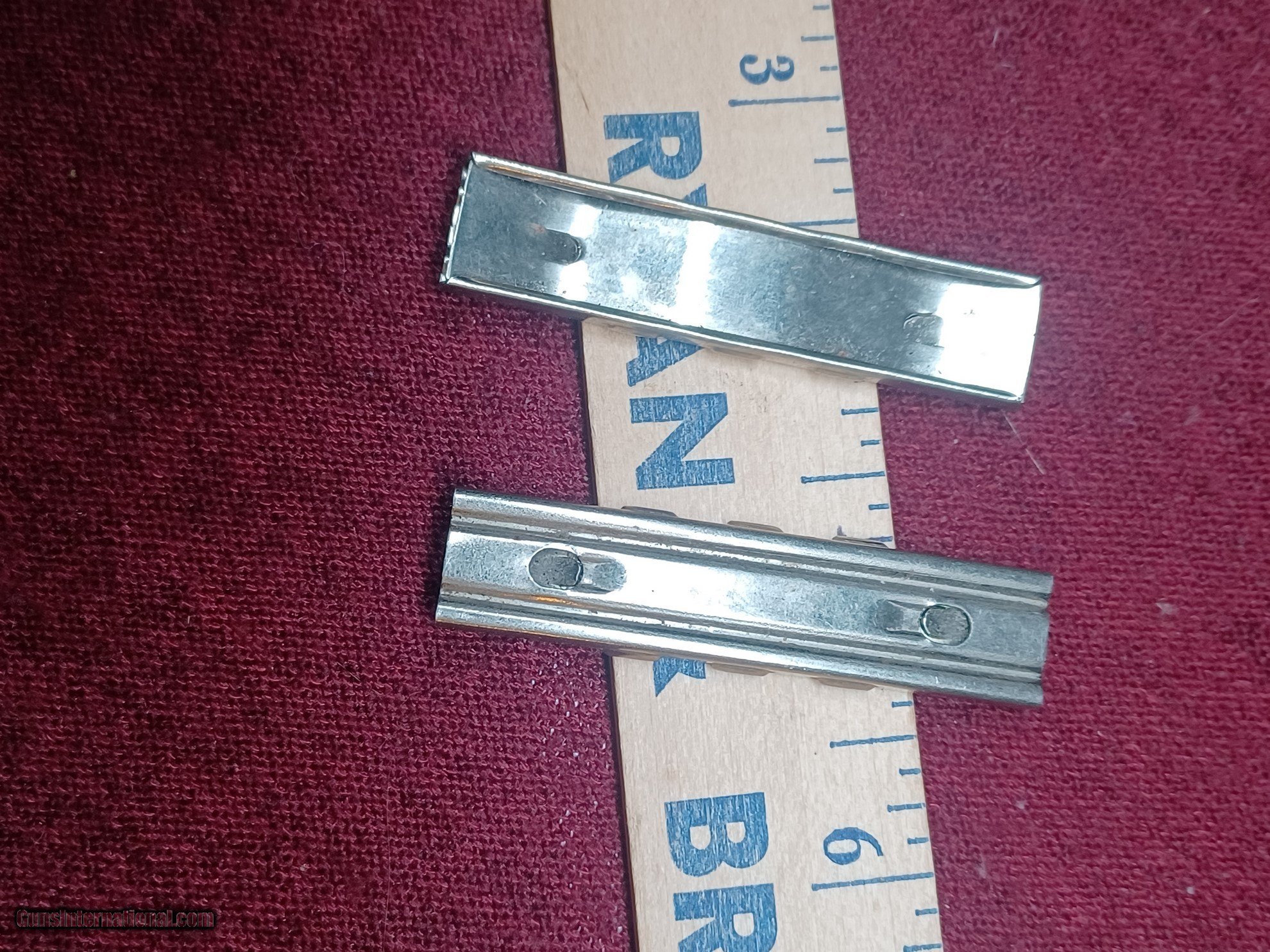 2 Vintage Remington Model 8 & 81 Stripper Clips for 35 Rem 300 Savage
